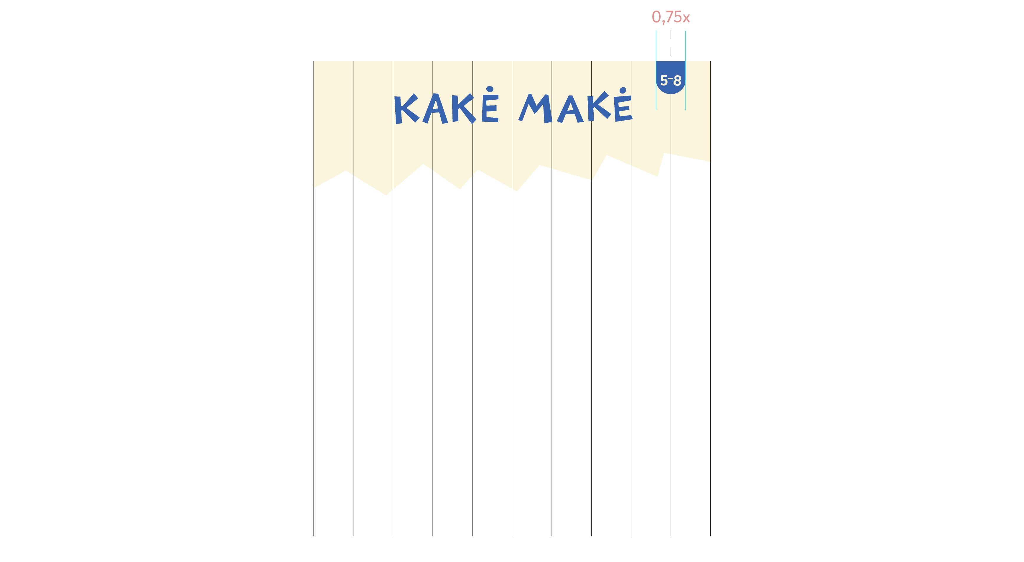 Kakė Makė - brand identity, guideline and assets.