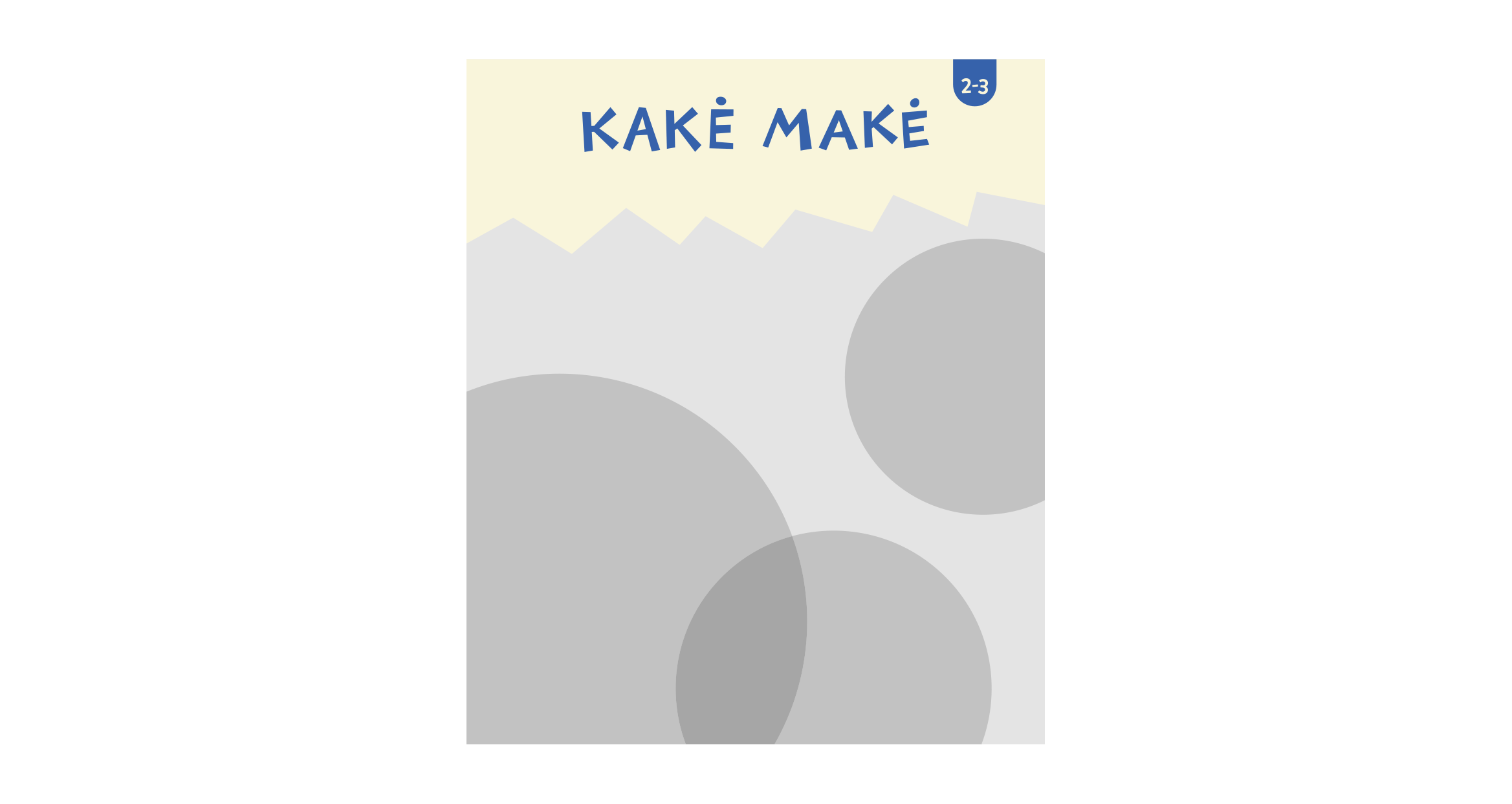 Kakė Makė - brand identity, guideline and assets.