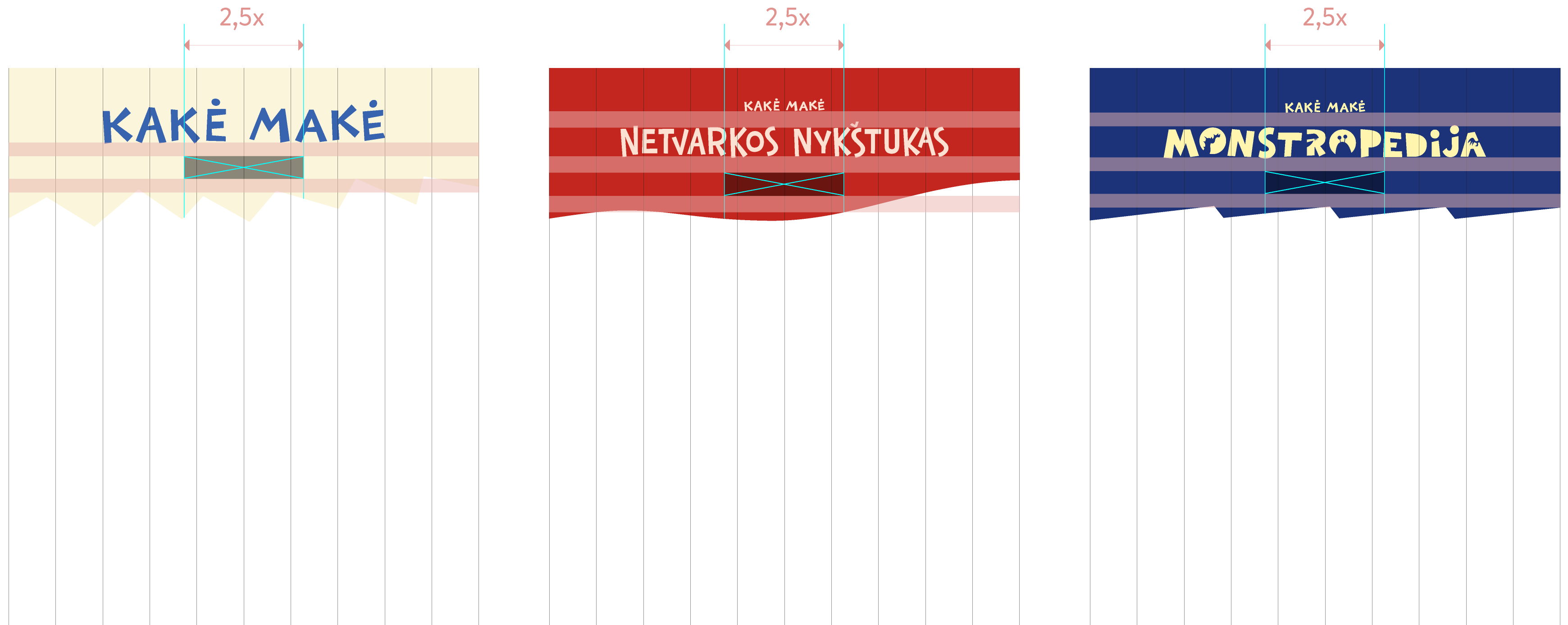 Kakė Makė - brand identity, guideline and assets.
