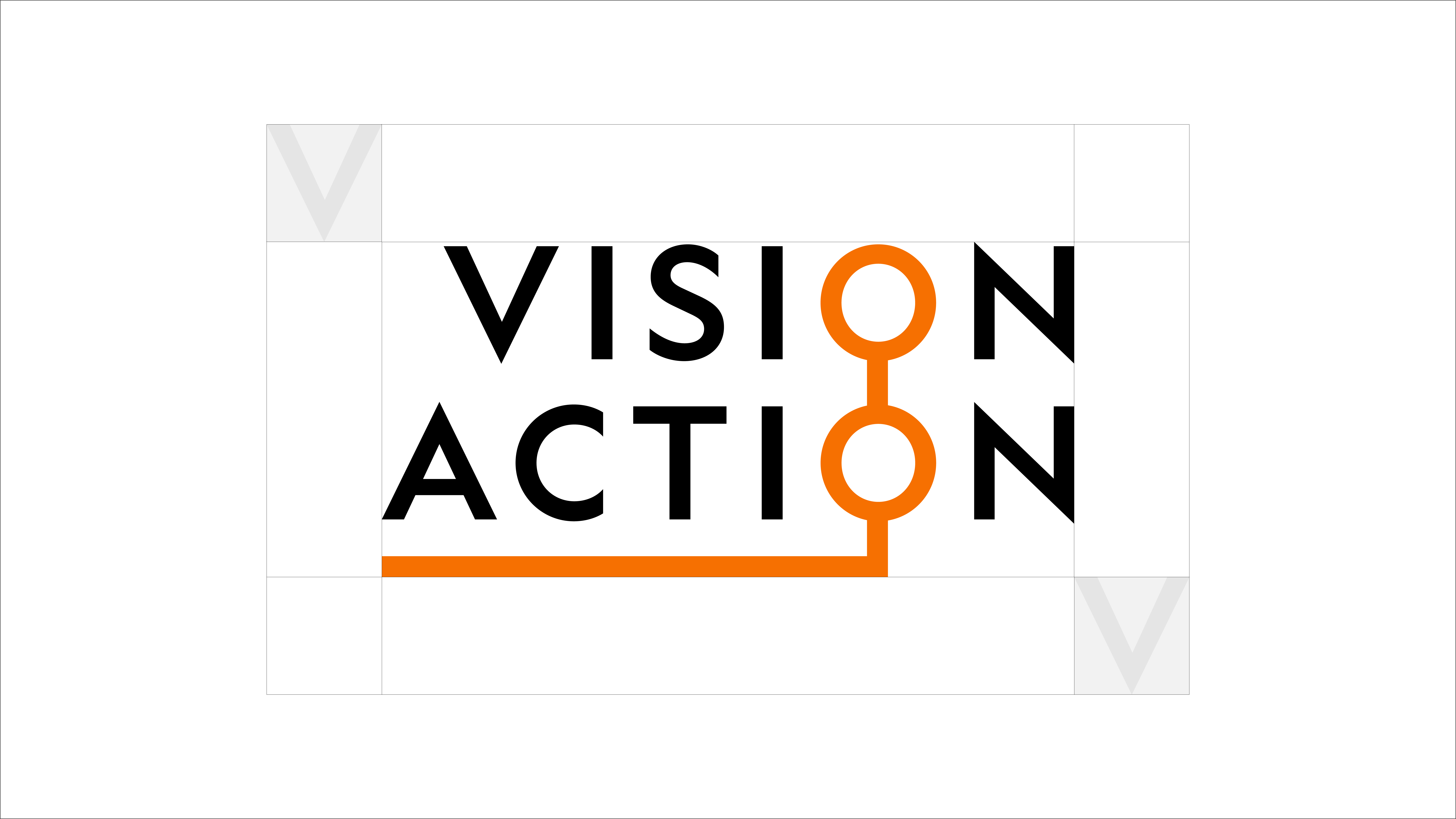 visionaction - brand identity, guideline and assets.