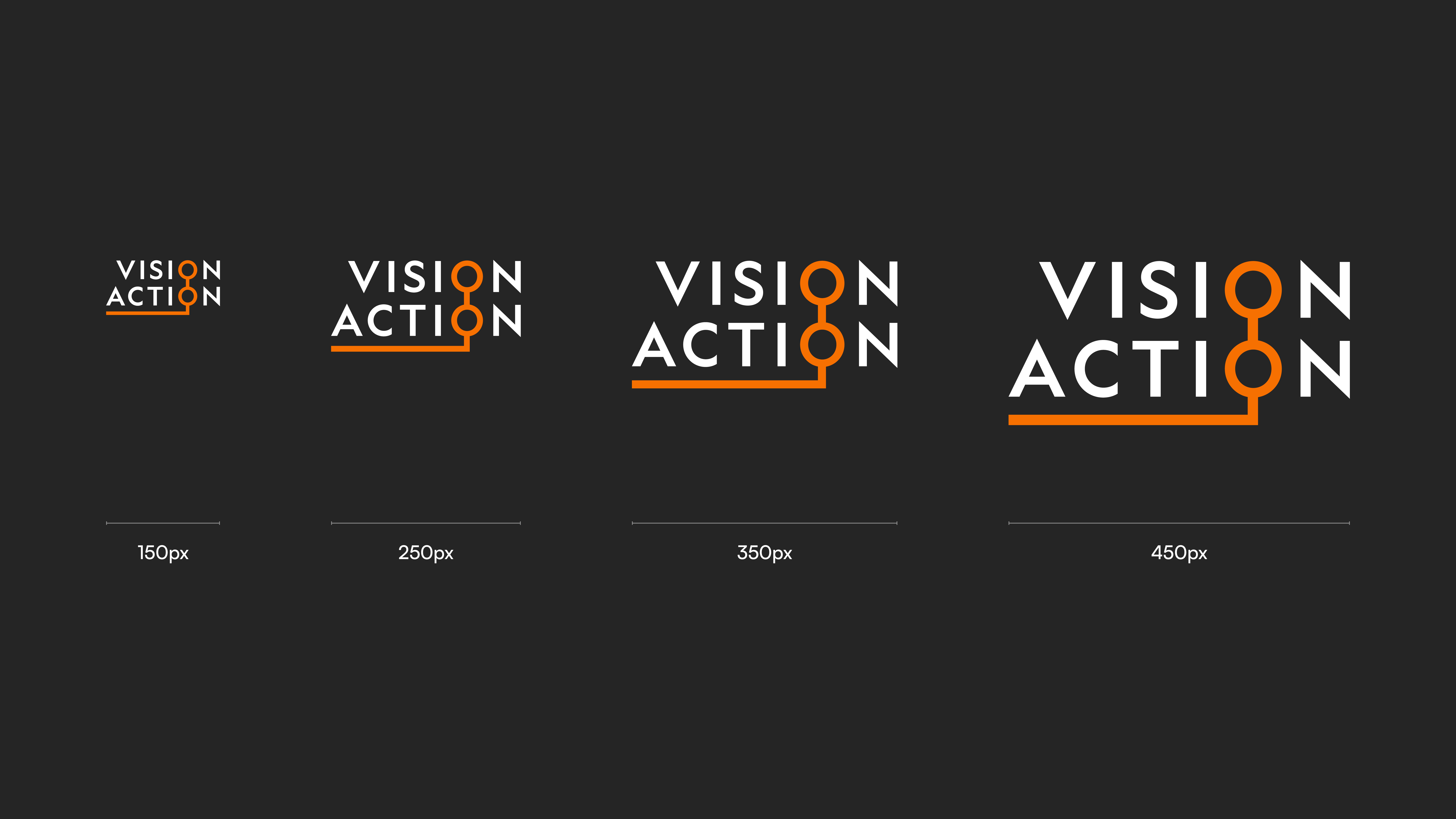 visionaction - brand identity, guideline and assets.