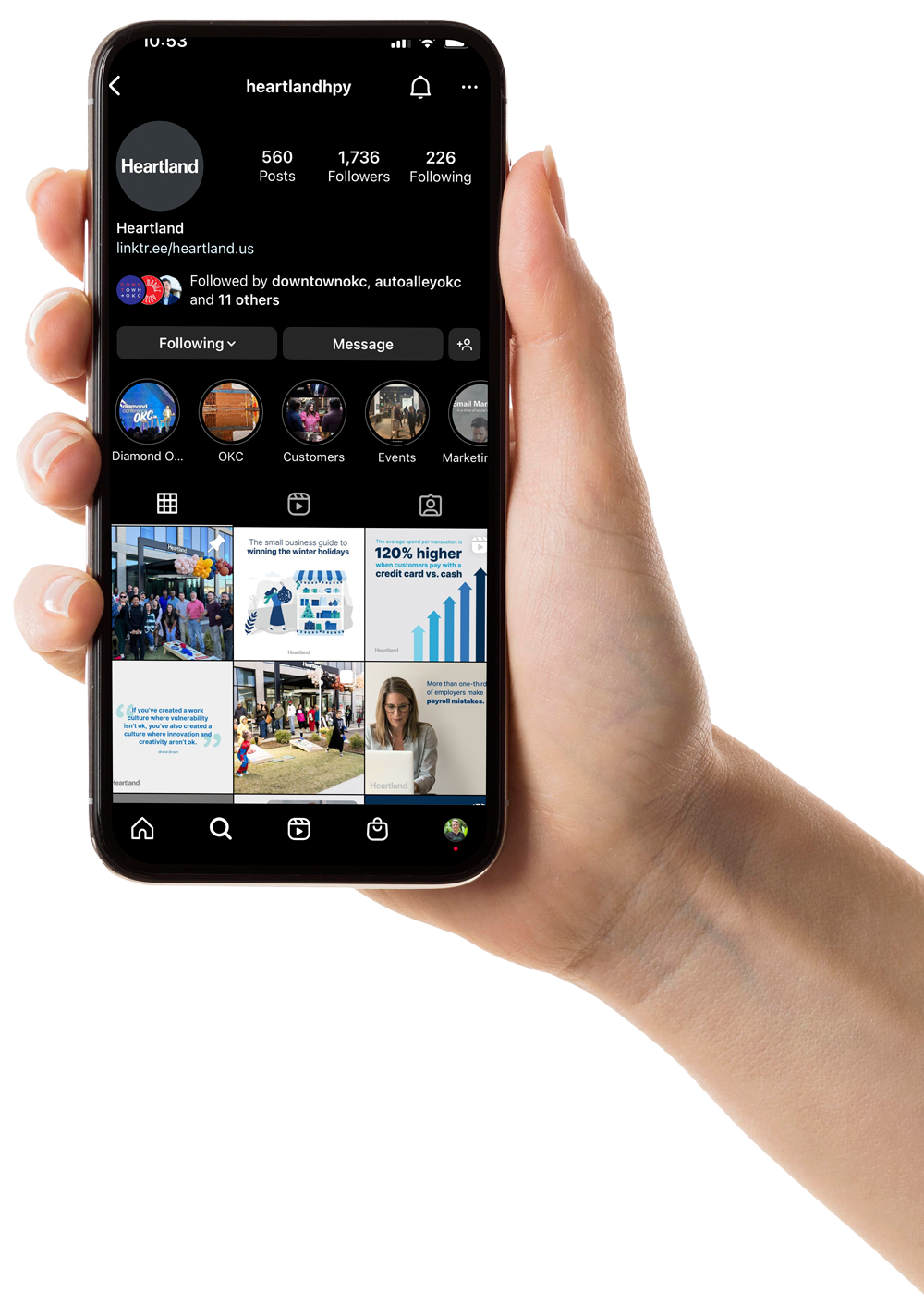 Heartland Partners - brand identity, guideline and assets.