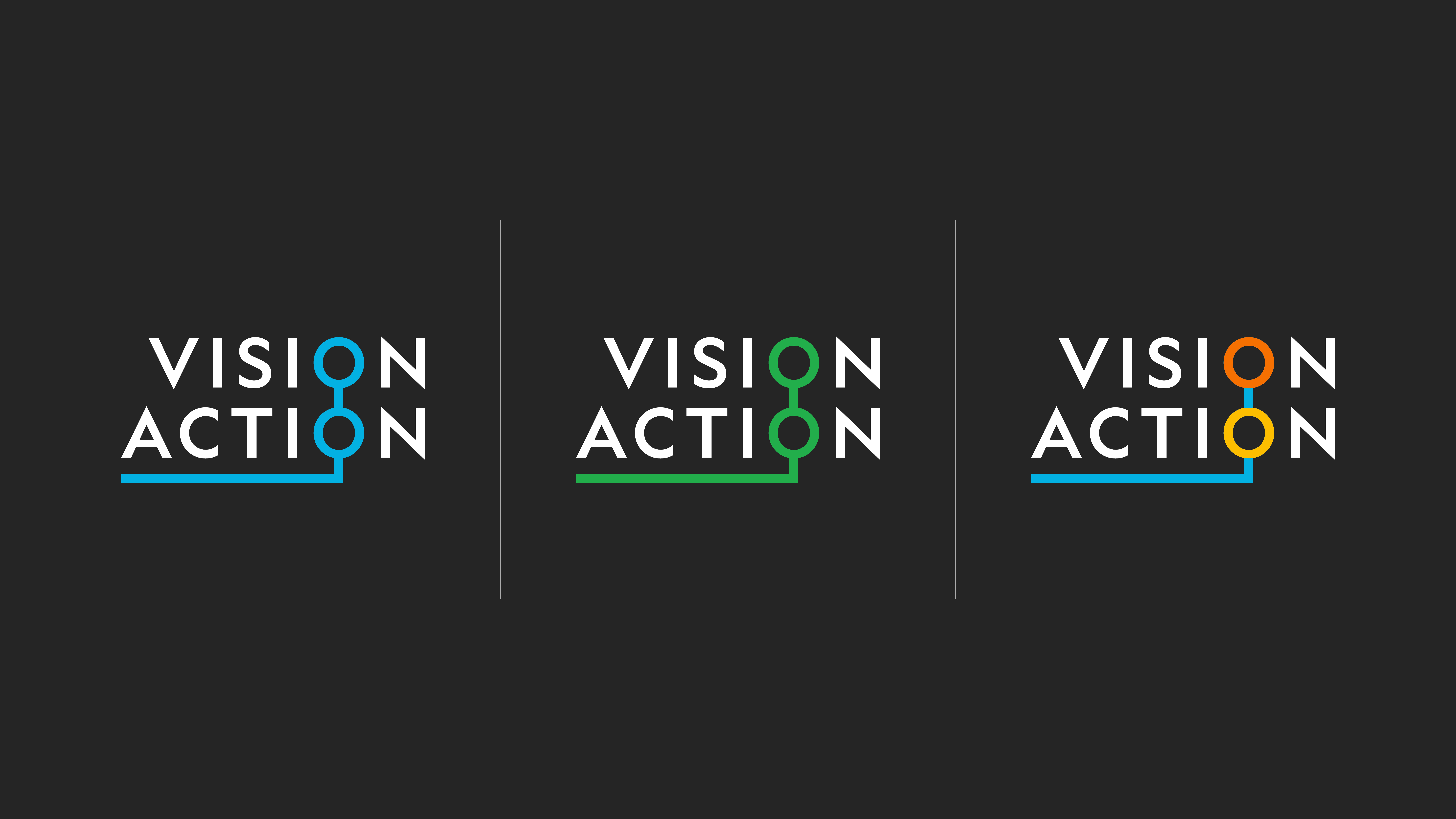 visionaction - brand identity, guideline and assets.