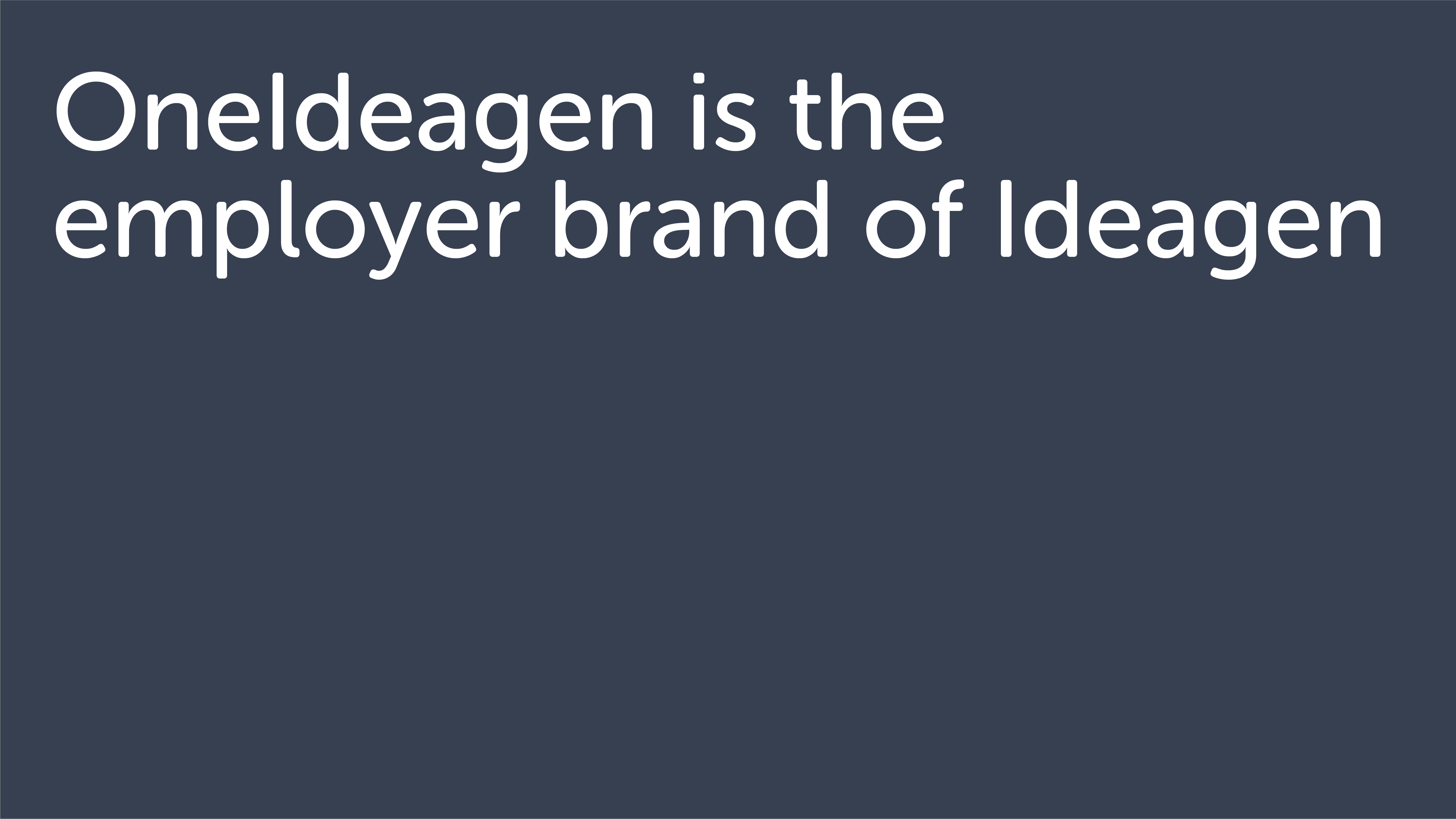 OneIdeagen - Brand Usage Guidelines.