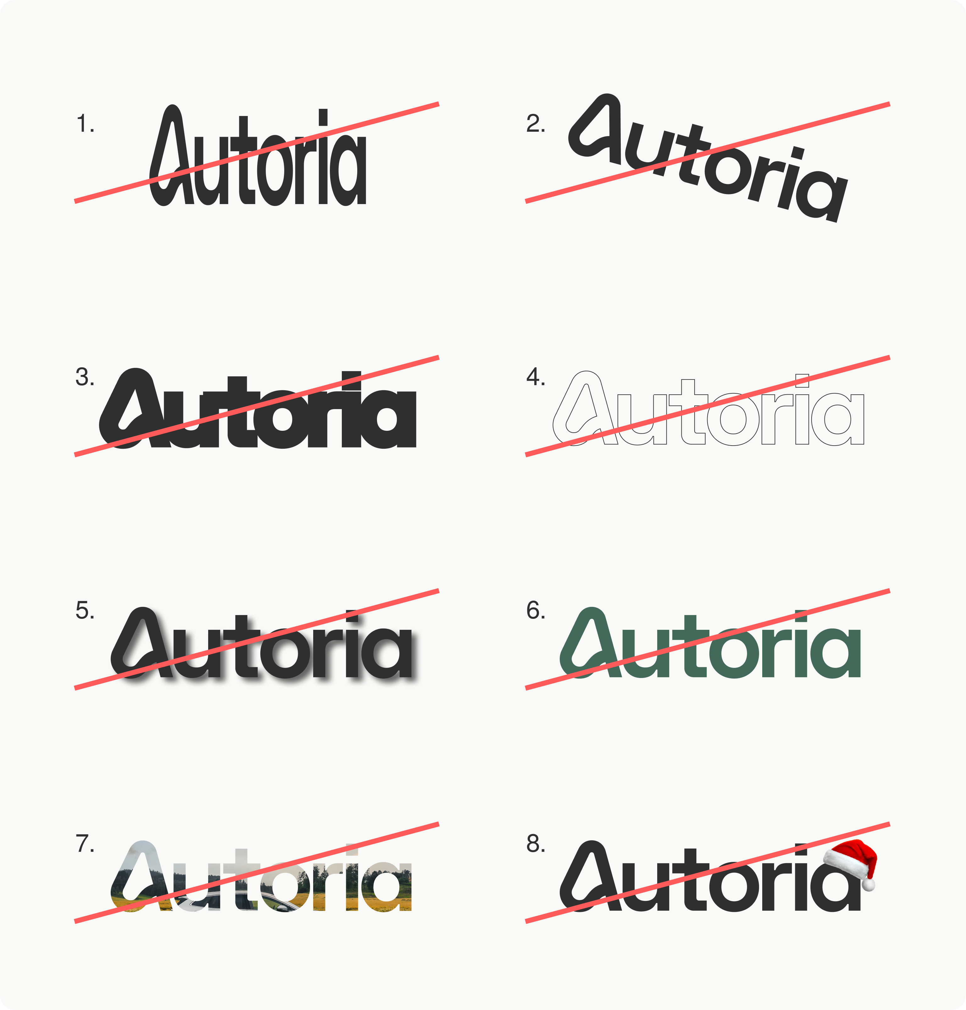 Autoria - brand identity, guideline and assets.