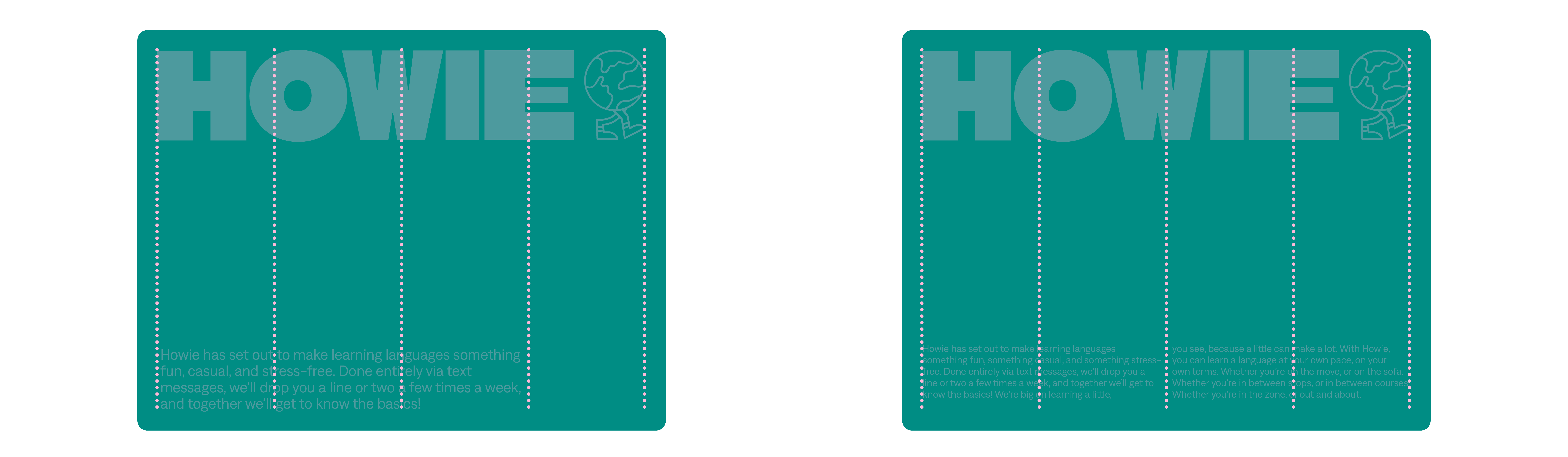 HOWIE - brand identity, guideline and assets.