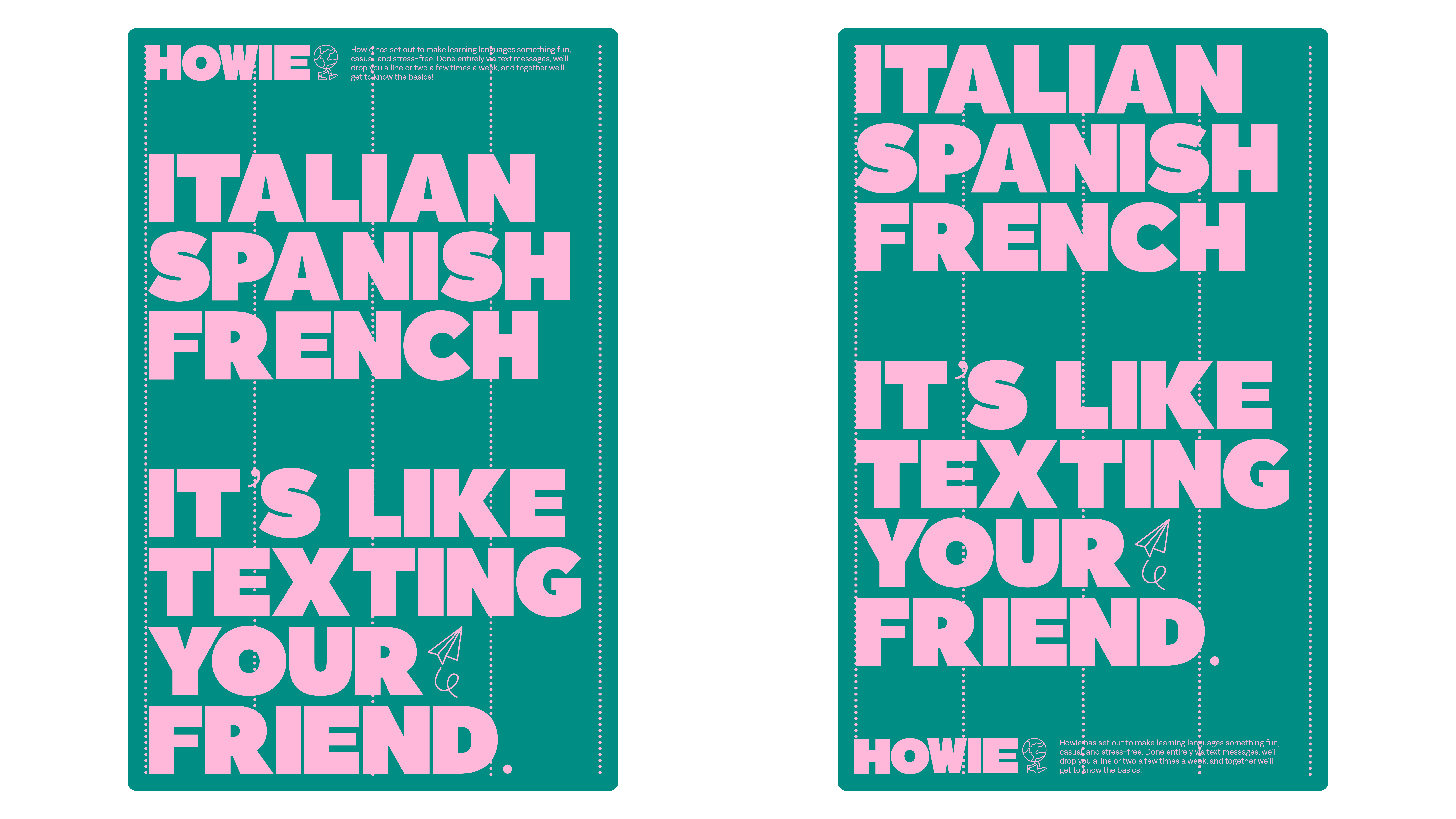 HOWIE - brand identity, guideline and assets.