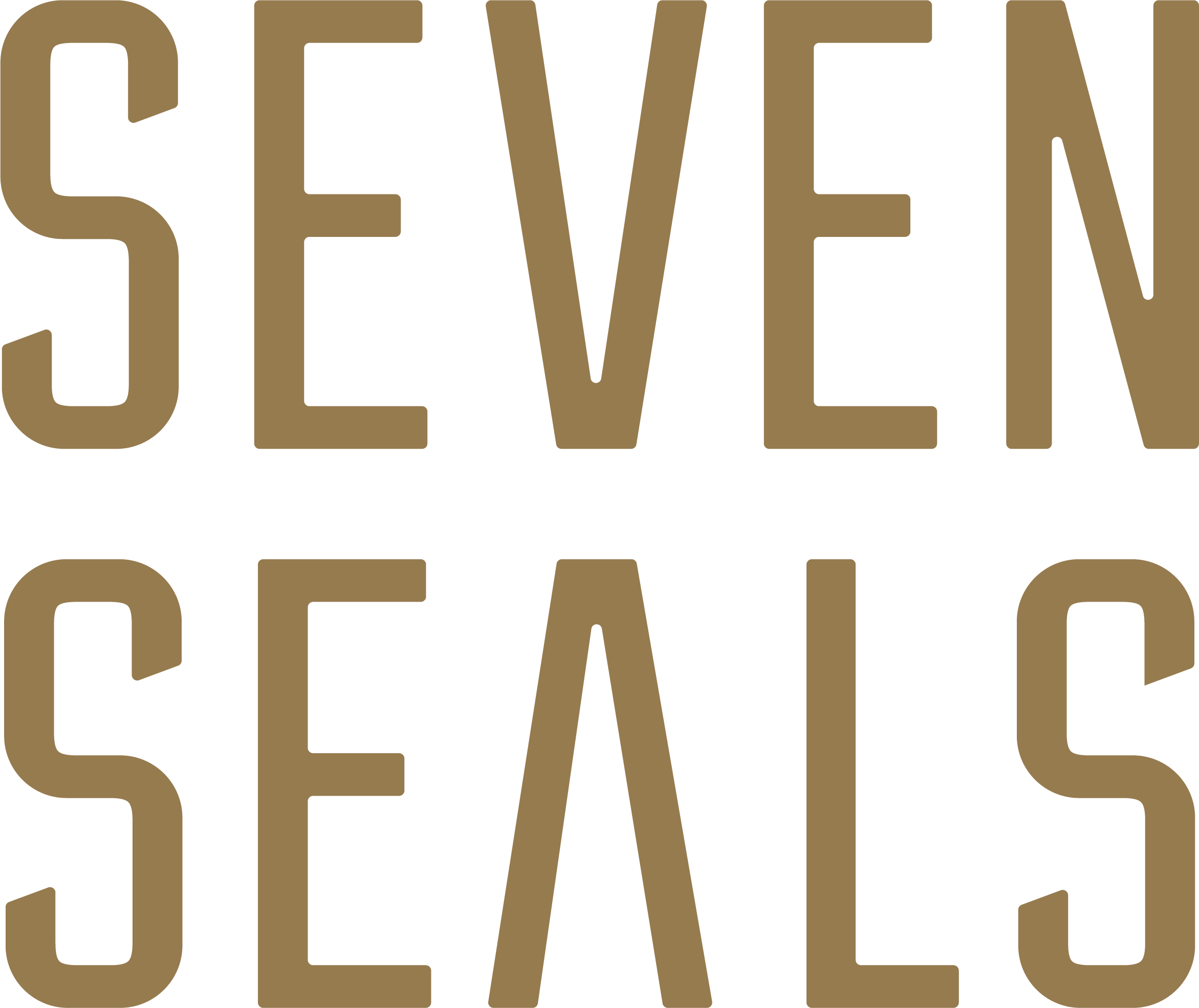 Seven Seals - brand identity, guideline and assets.