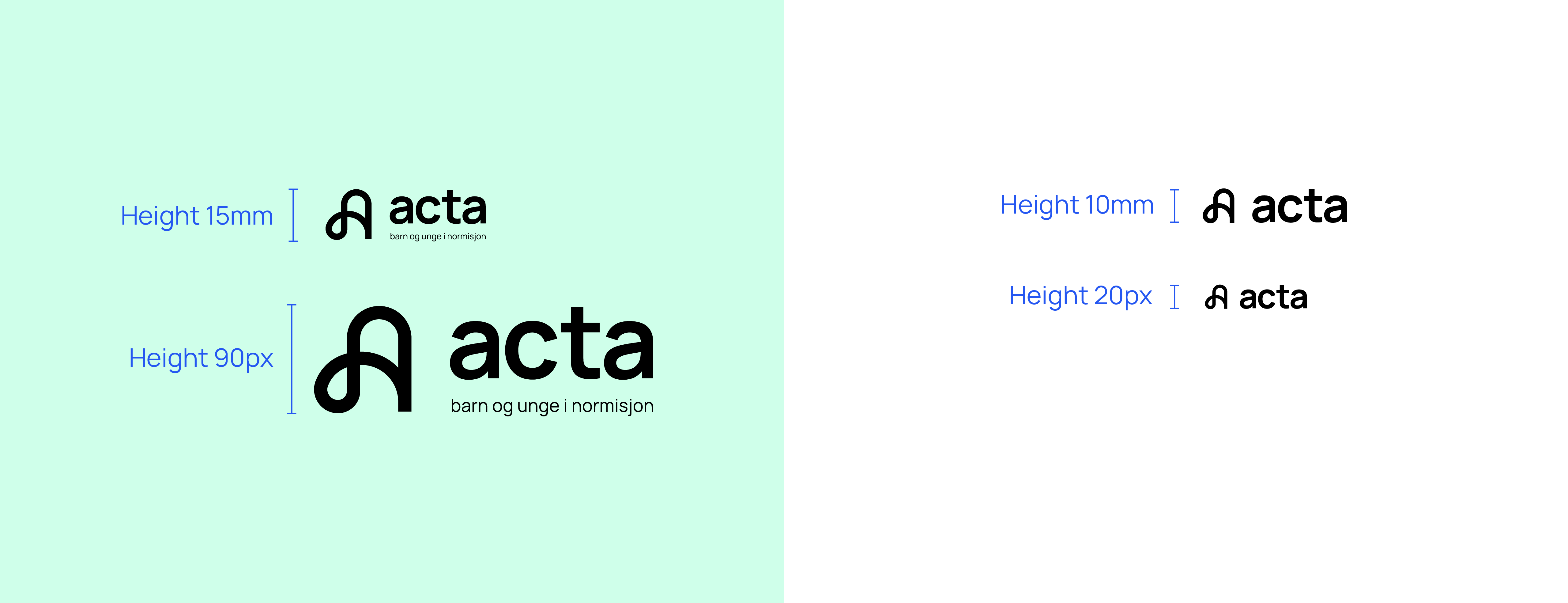 Acta - brand identity, guideline and assets.
