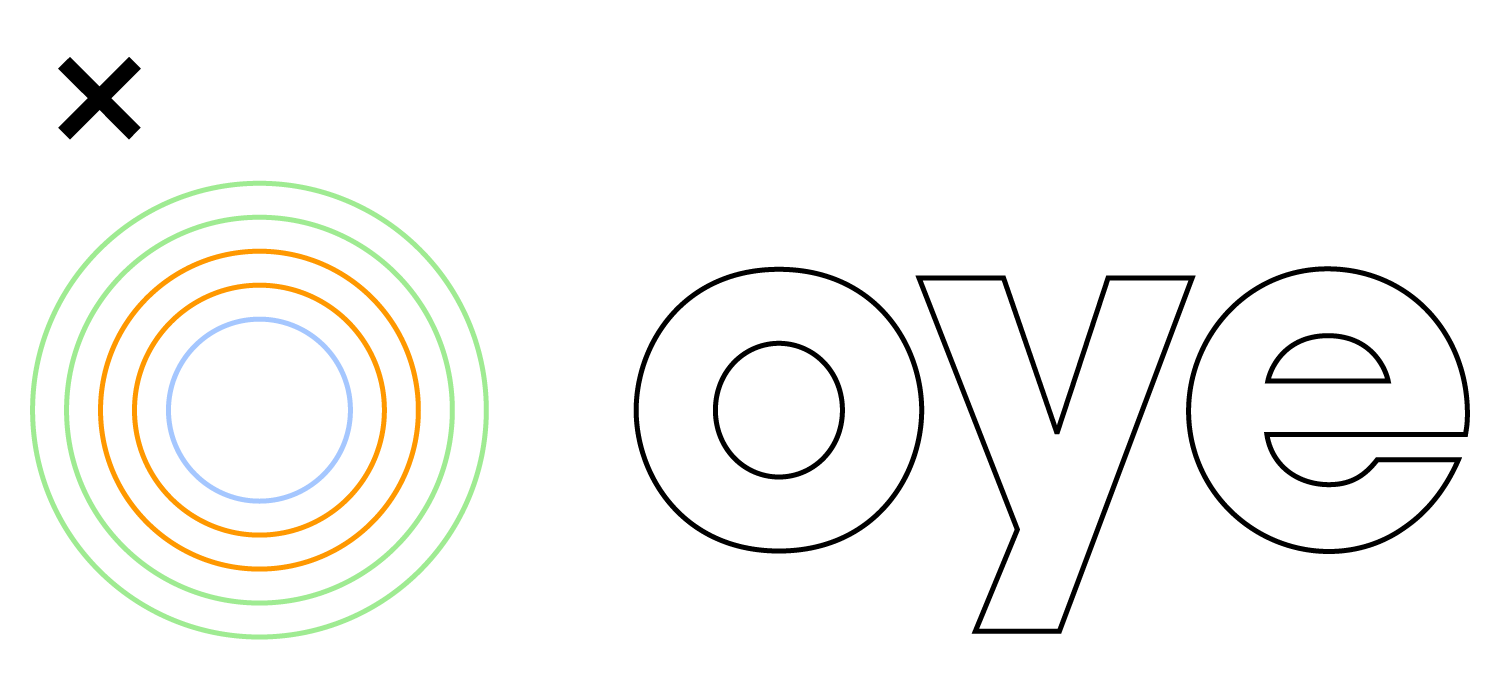 Oye Brandguide - brand identity, guideline and assets.