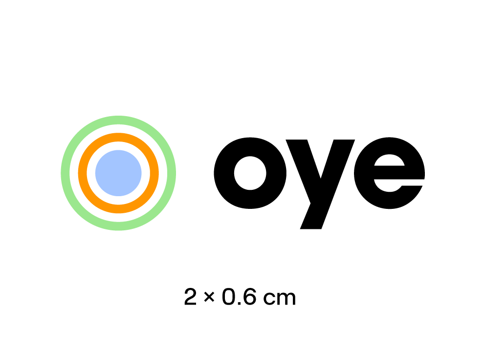 Oye Brandguide - brand identity, guideline and assets.