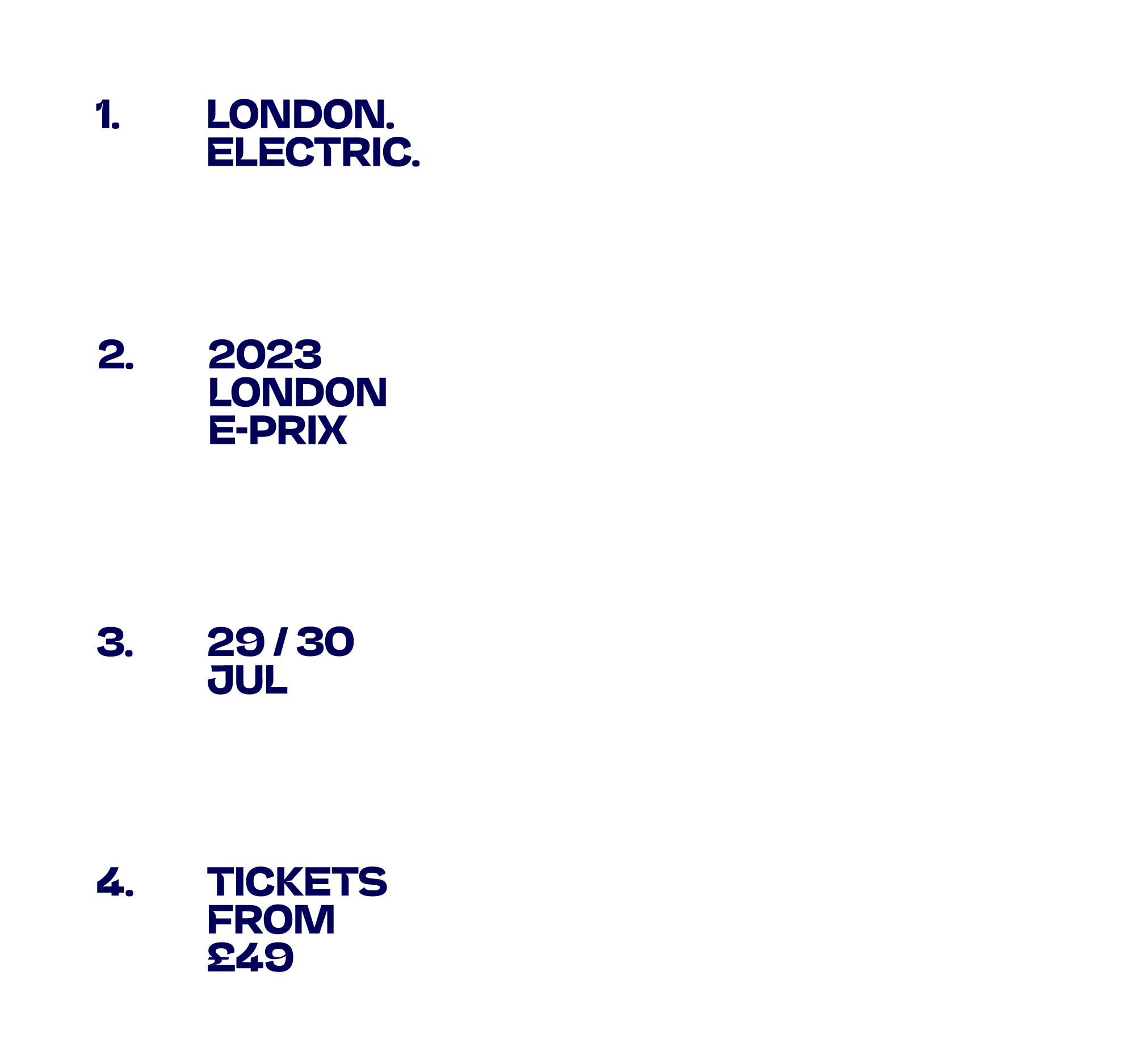 Formula E - Campaign Guidelines