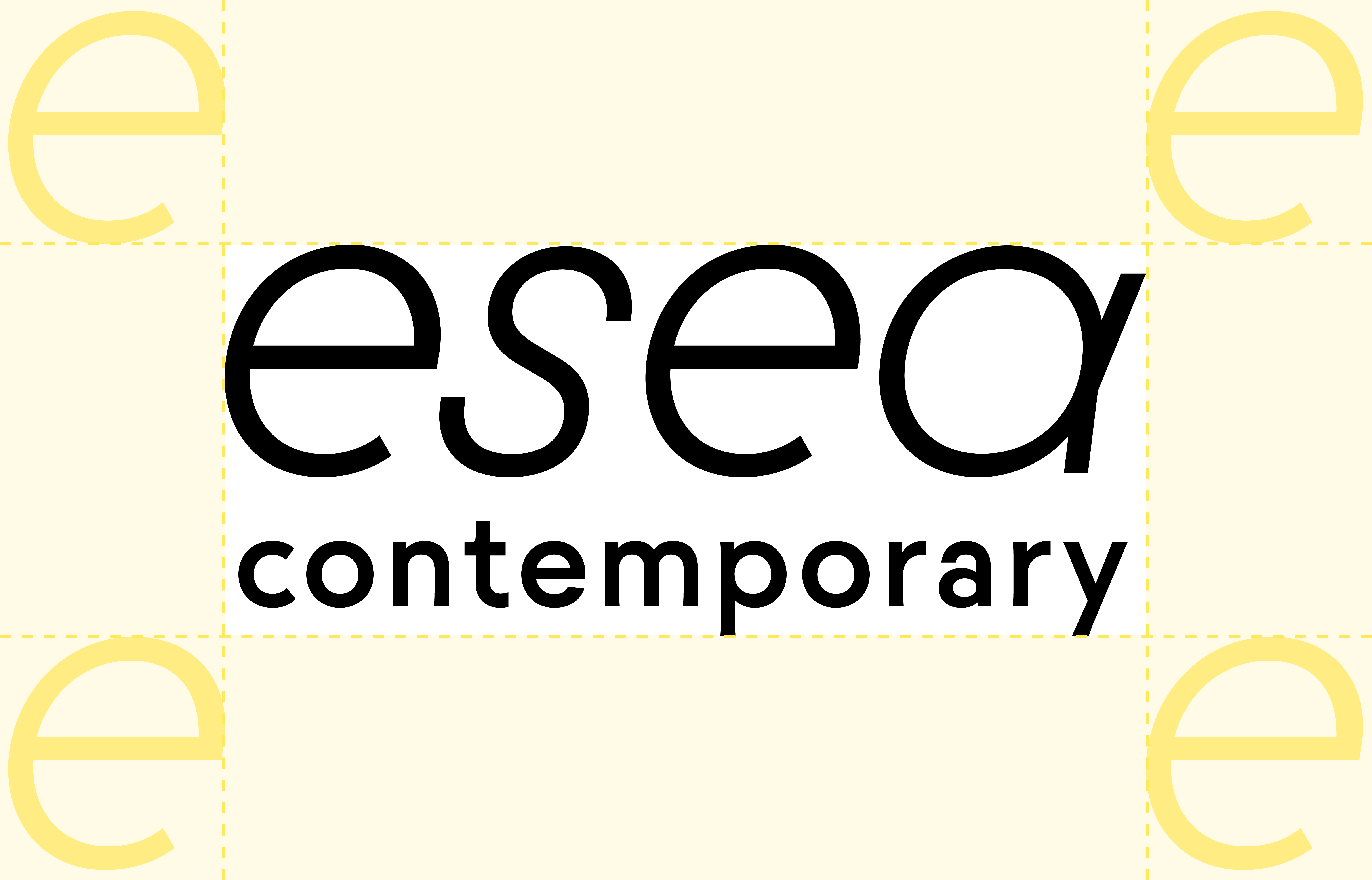 esea contemporary - brand identity, guideline and assets.