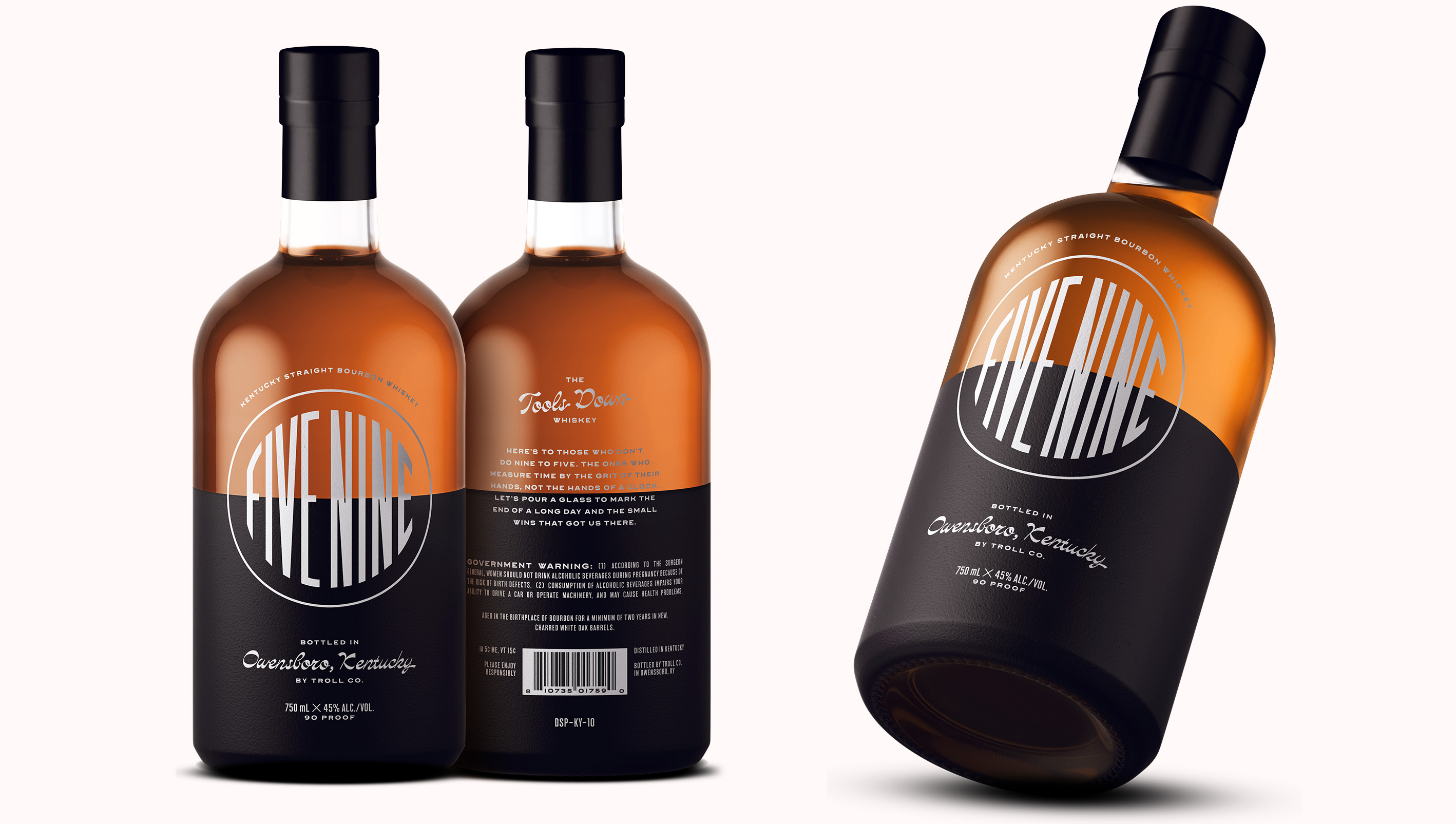 Five Nine Whiskey - brand identity, guideline and assets.