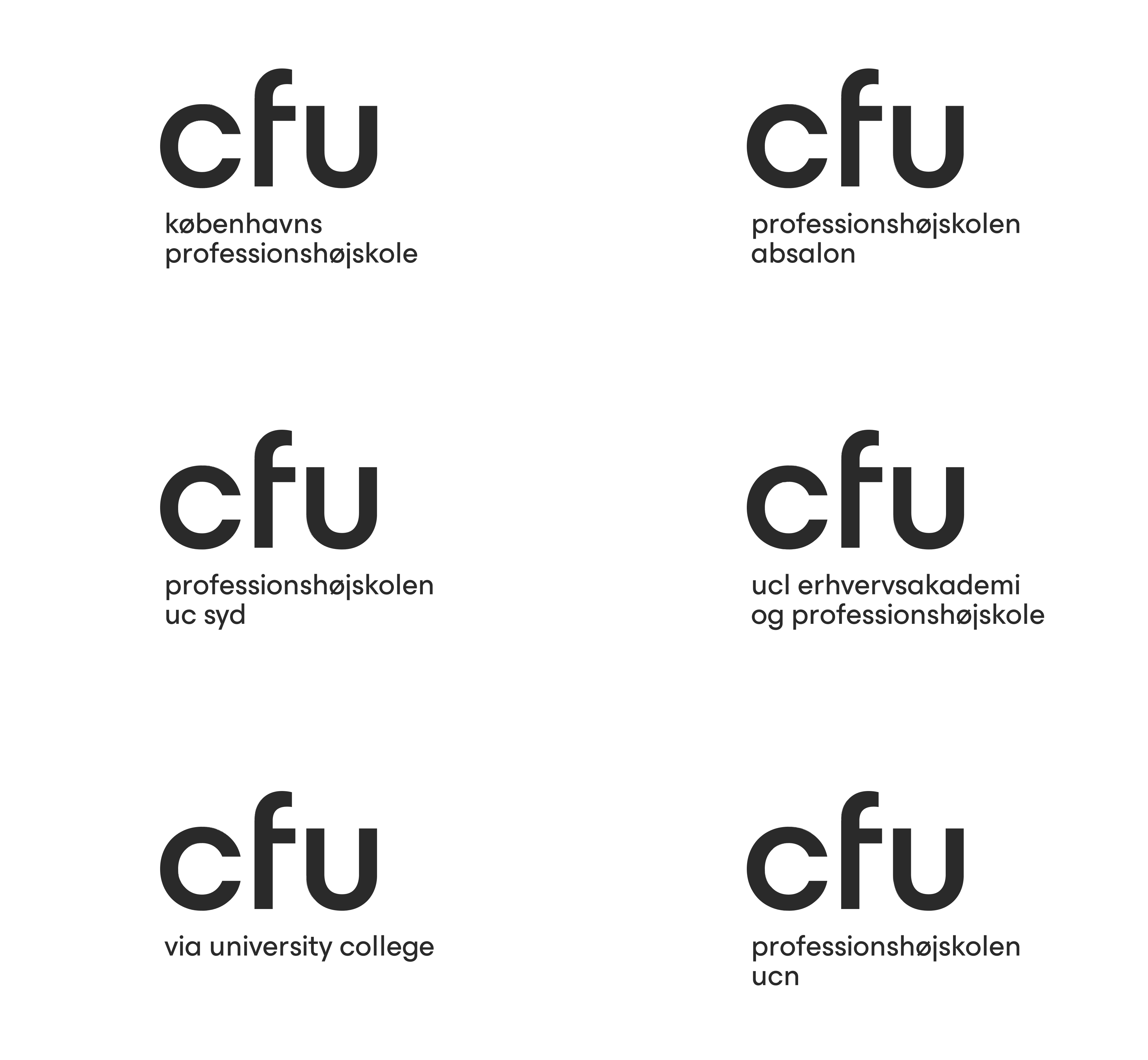 CFU - brand identity, guideline and assets.