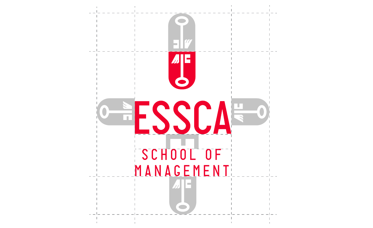 ESSCA - brand identity, guideline and assets.