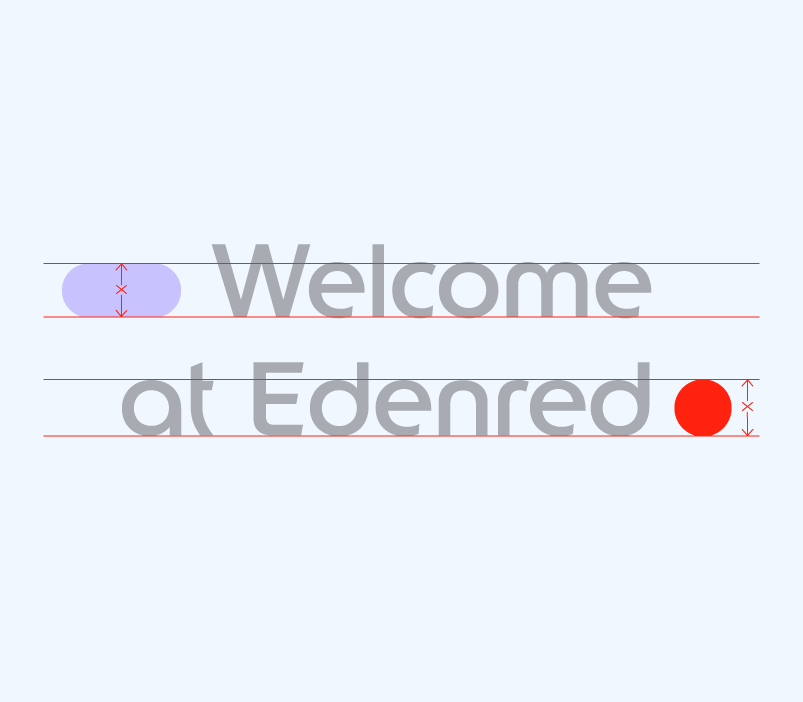 Edenred - brand identity, guideline and assets.