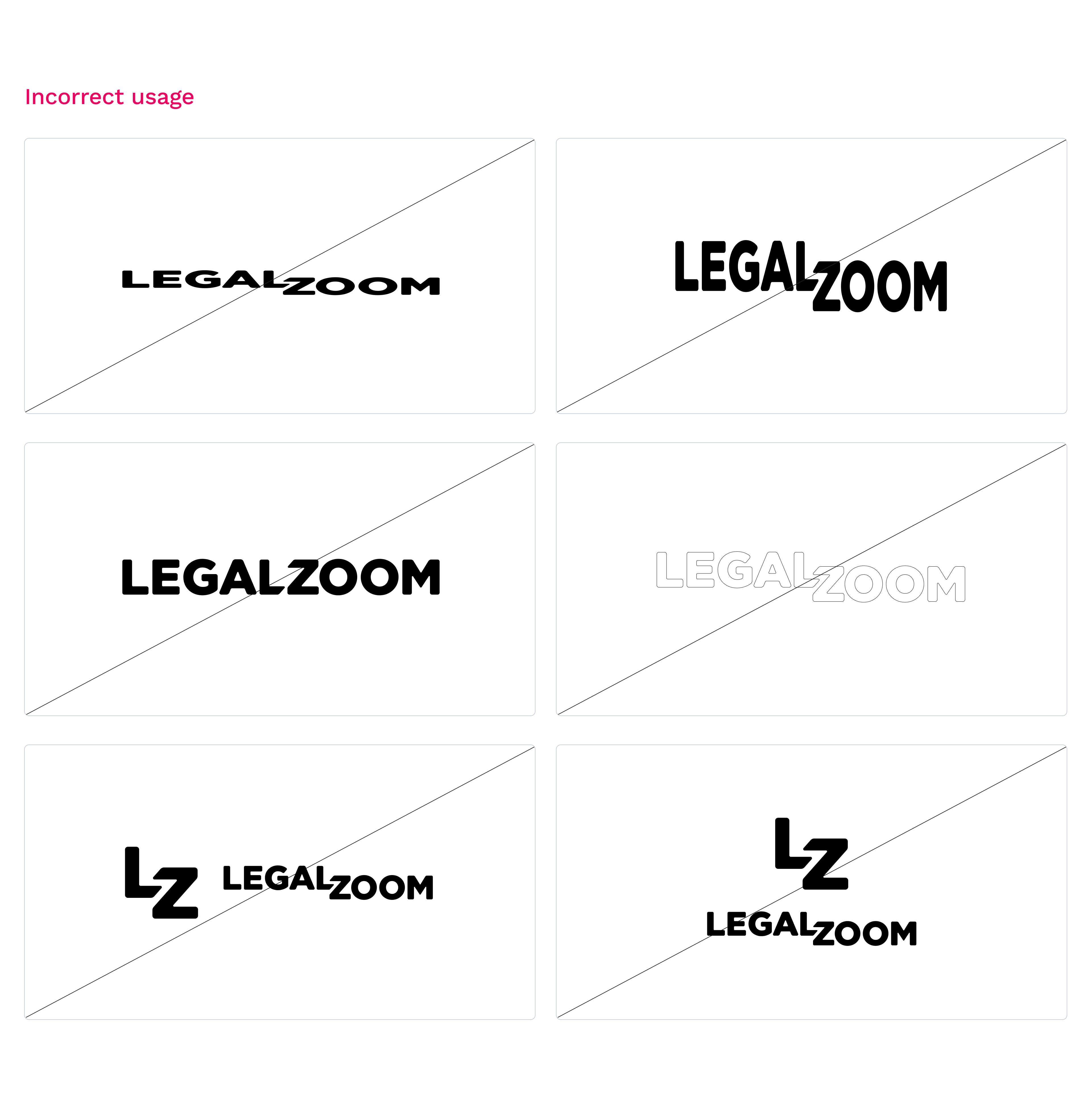 LegalZoom - brand identity, guideline and assets.