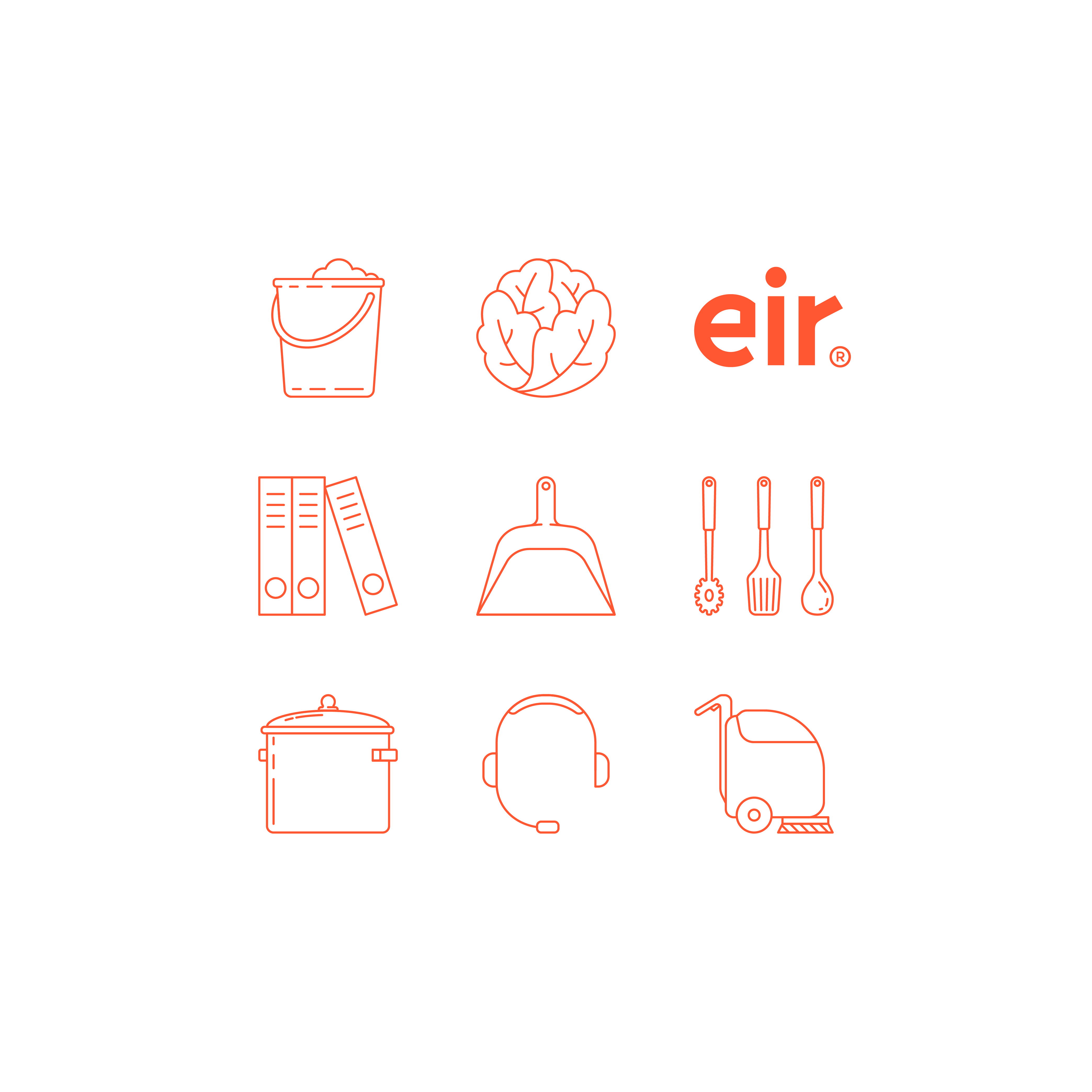 Eir - brand identity, guideline and assets.