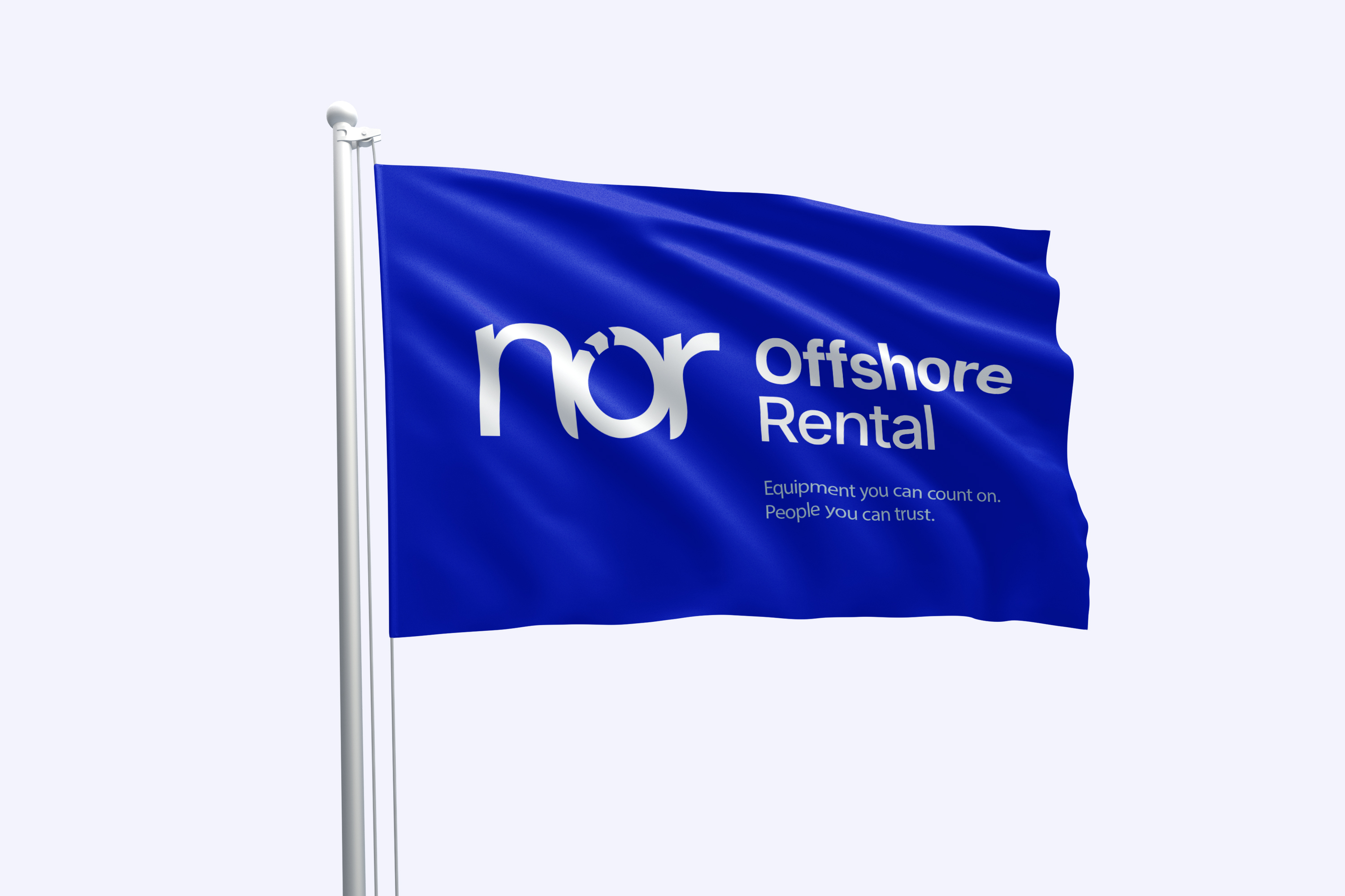 NOR Offshore Rental - brand identity, guideline and assets.