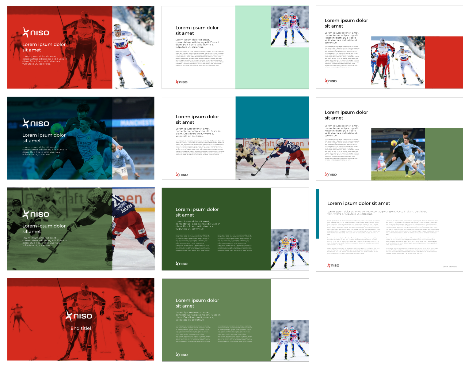 Niso - brand identity, guideline and assets.