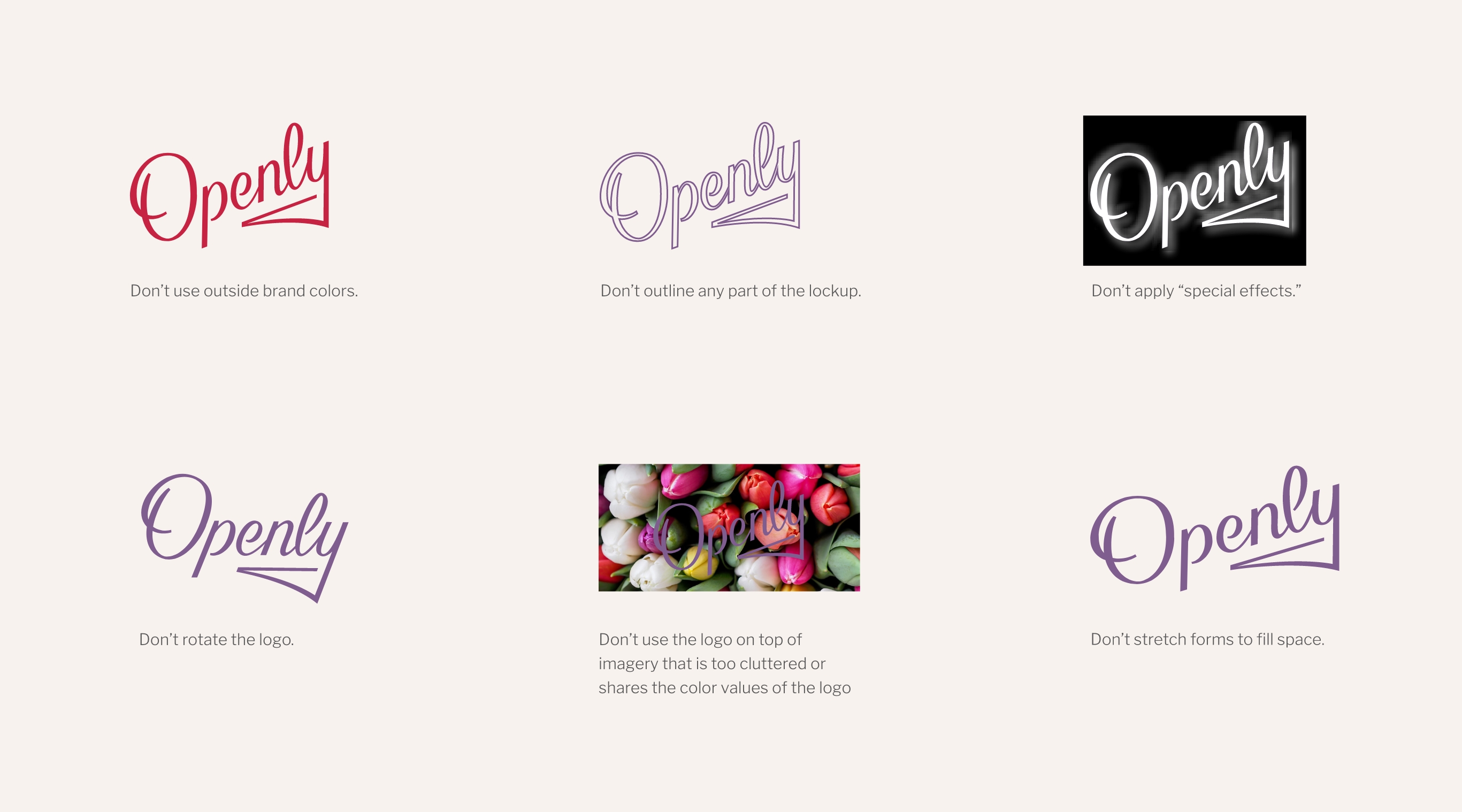 Openly Media Kit - brand identity, guideline and assets.