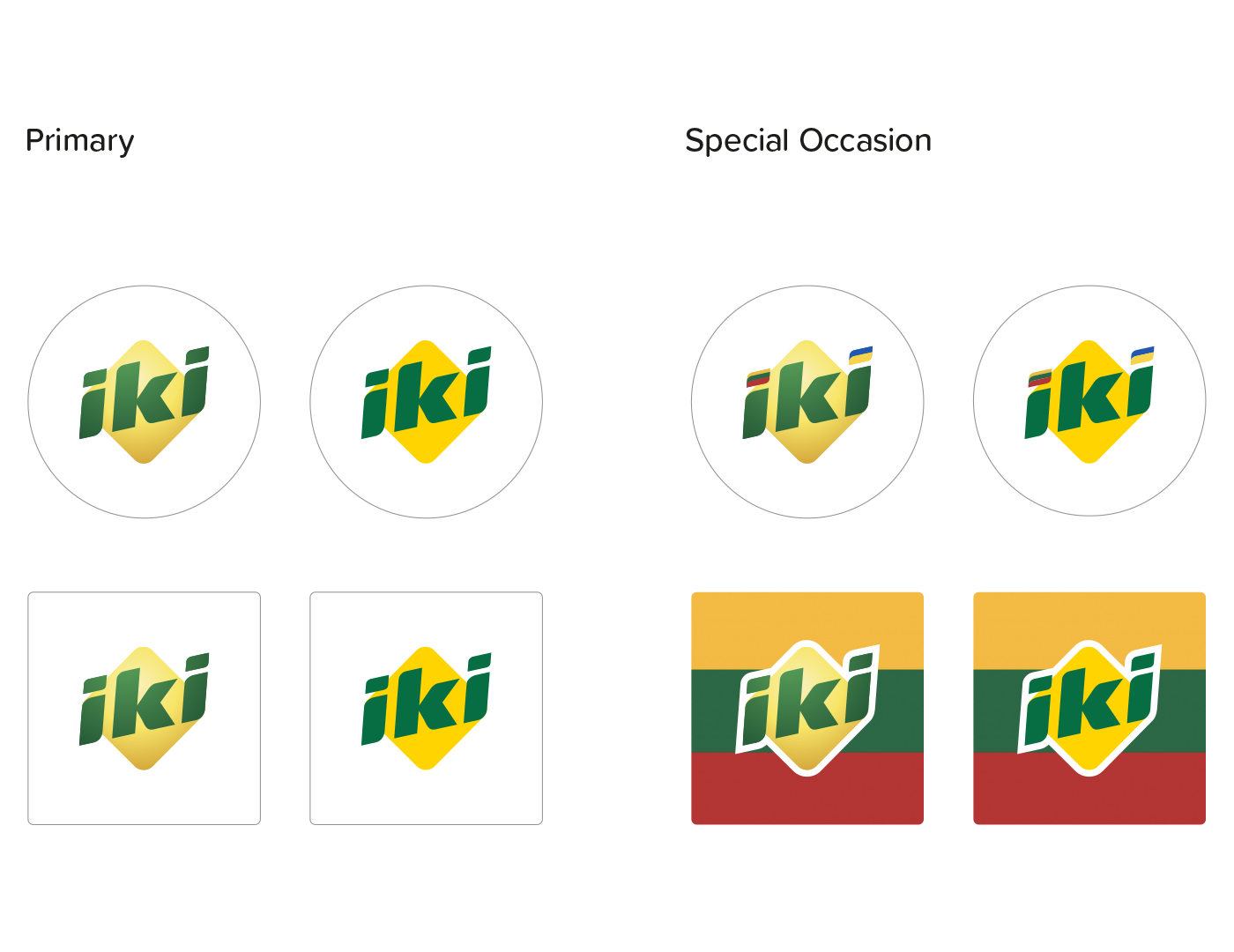IKI LIETUVA - brand identity, guideline and assets.