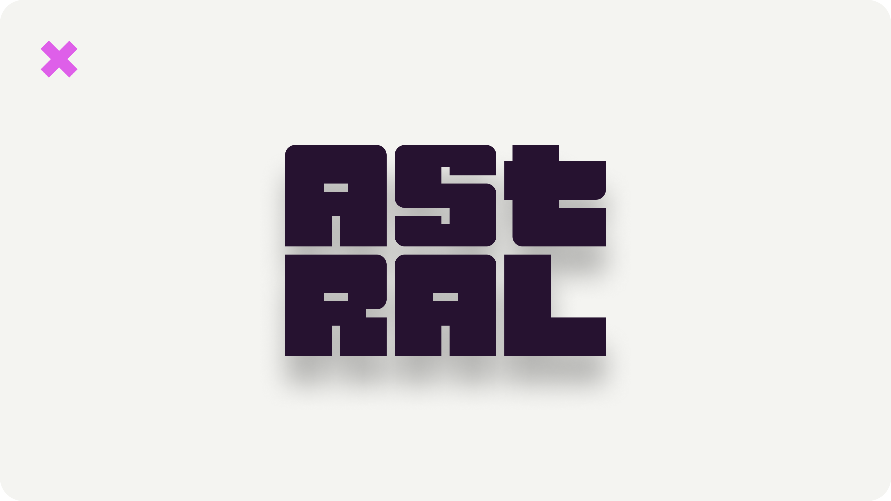 Astral - brand identity, guideline and assets.