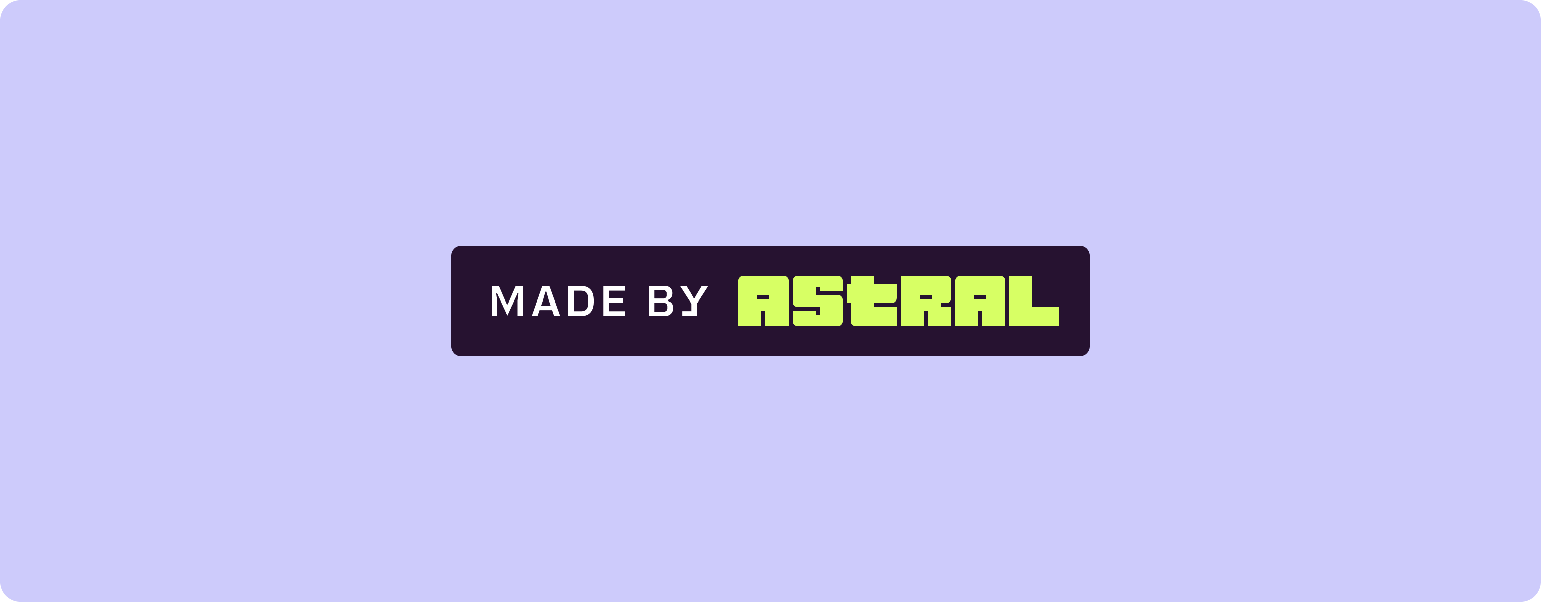 Astral - brand identity, guideline and assets.