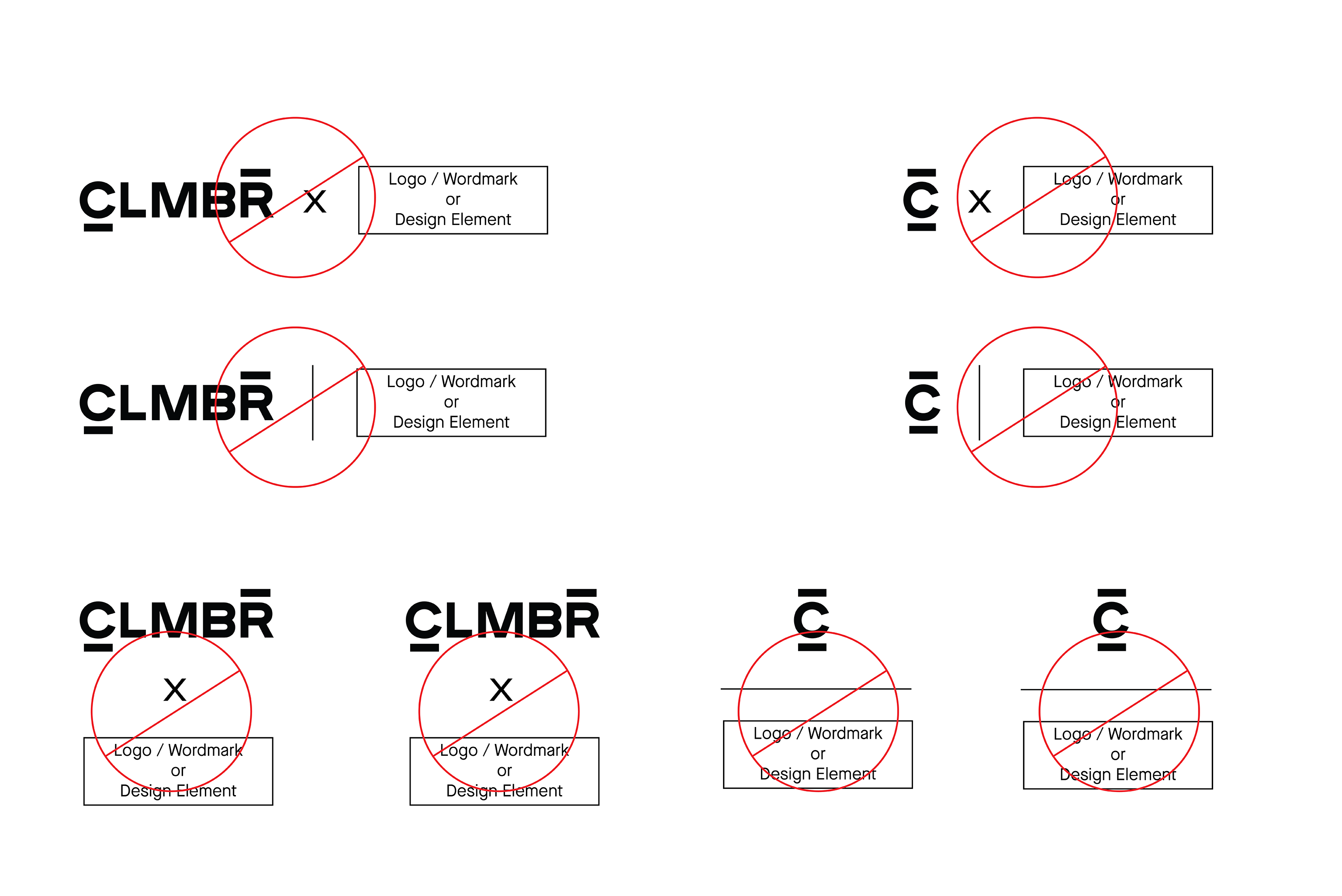 CLMBR Pure - brand identity, guideline and assets.