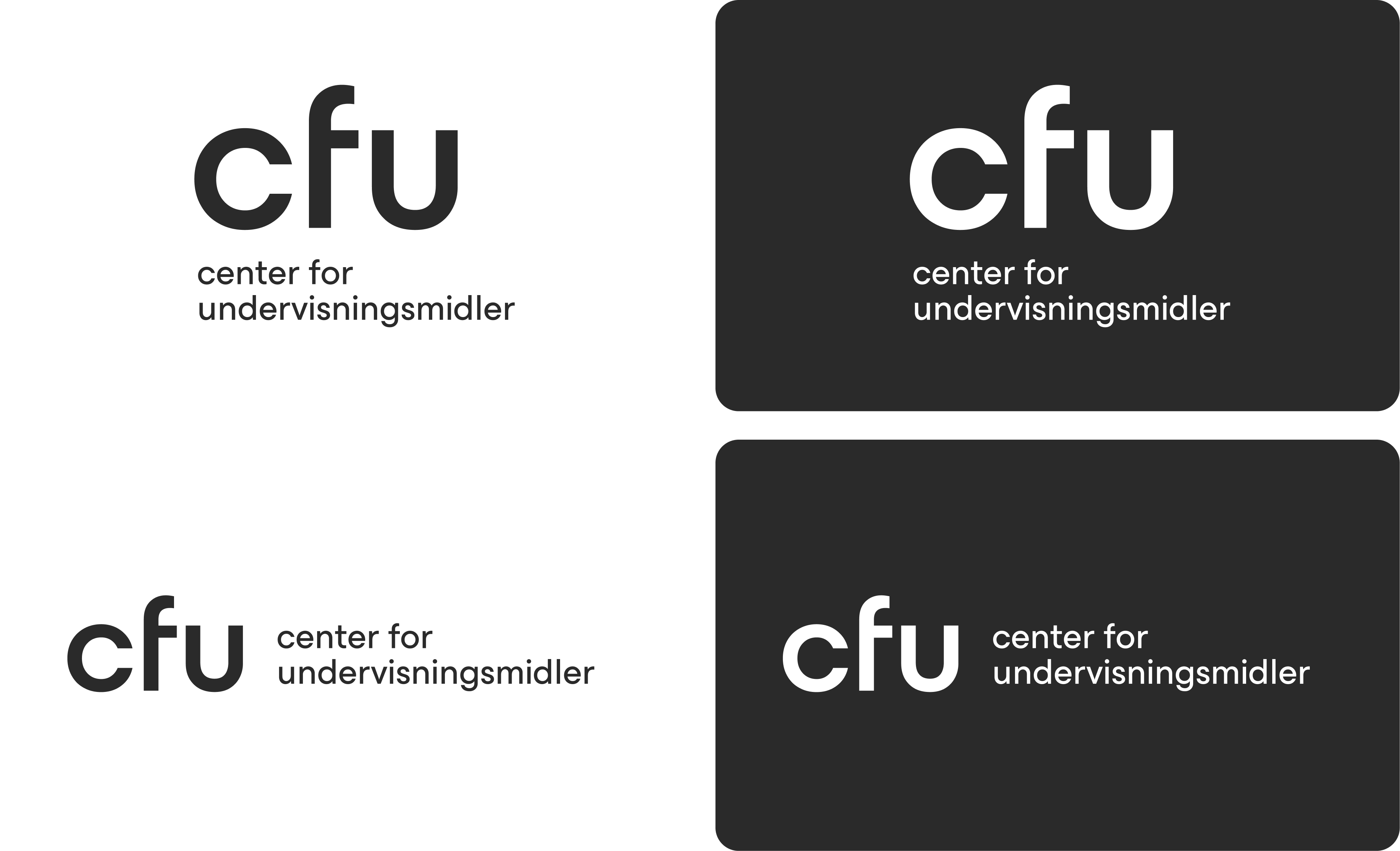 CFU - brand identity, guideline and assets.