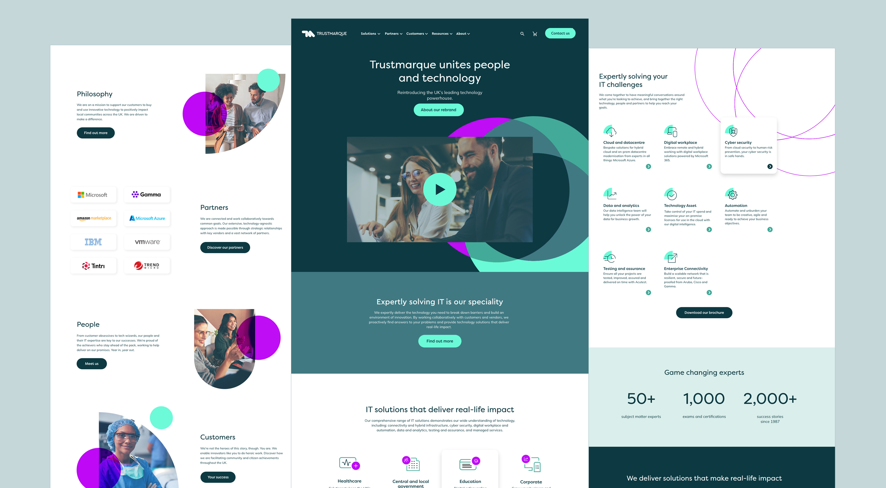 Trustmarque - brand identity, guideline and assets.