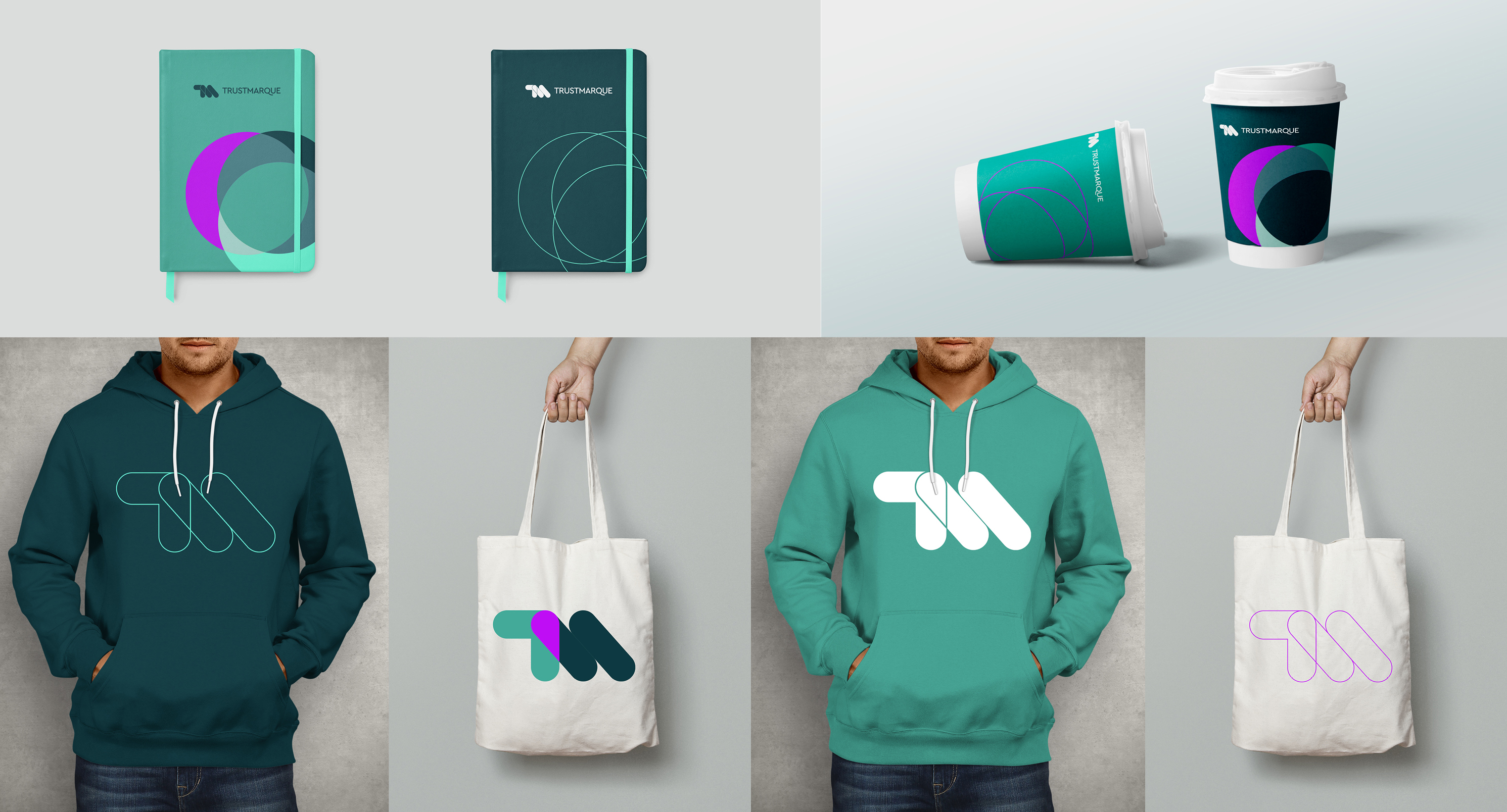 Trustmarque - brand identity, guideline and assets.