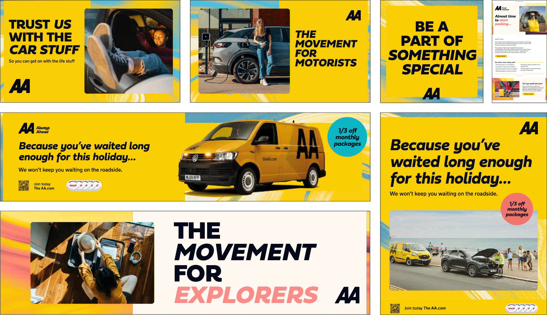 The AA Brandpad - brand identity, guideline and assets.