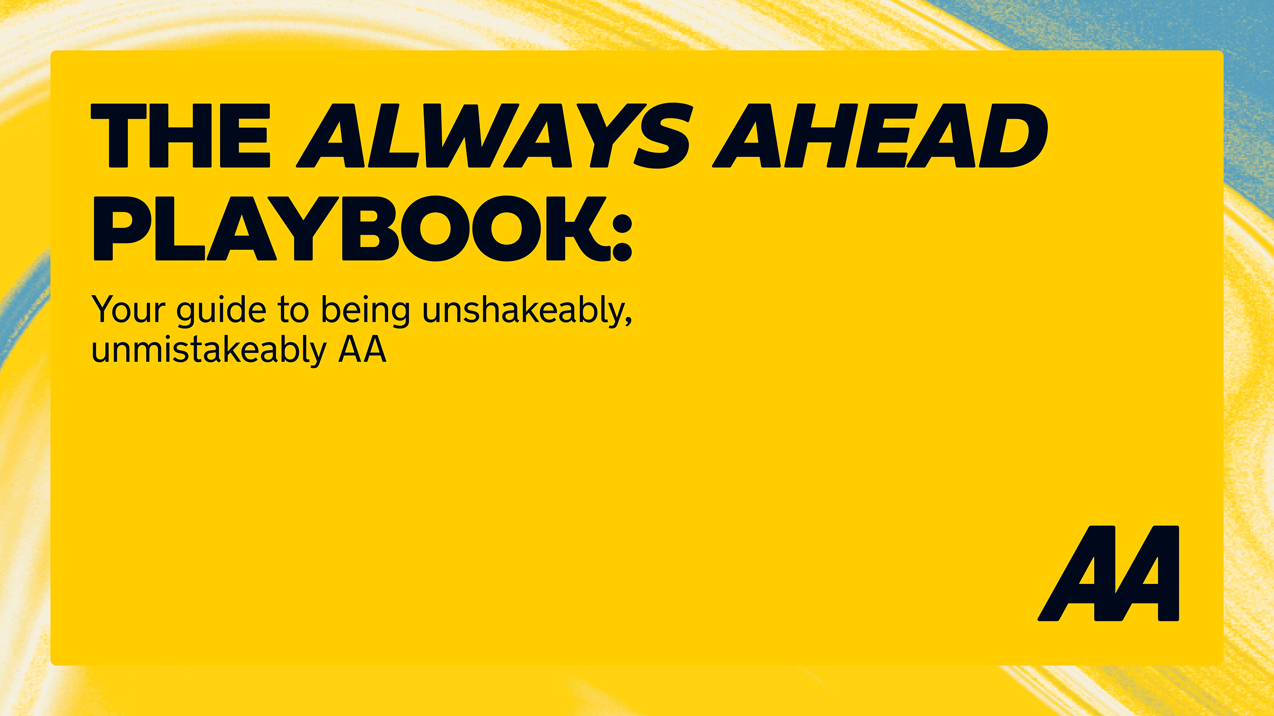 The AA Brandpad - brand identity, guideline and assets.