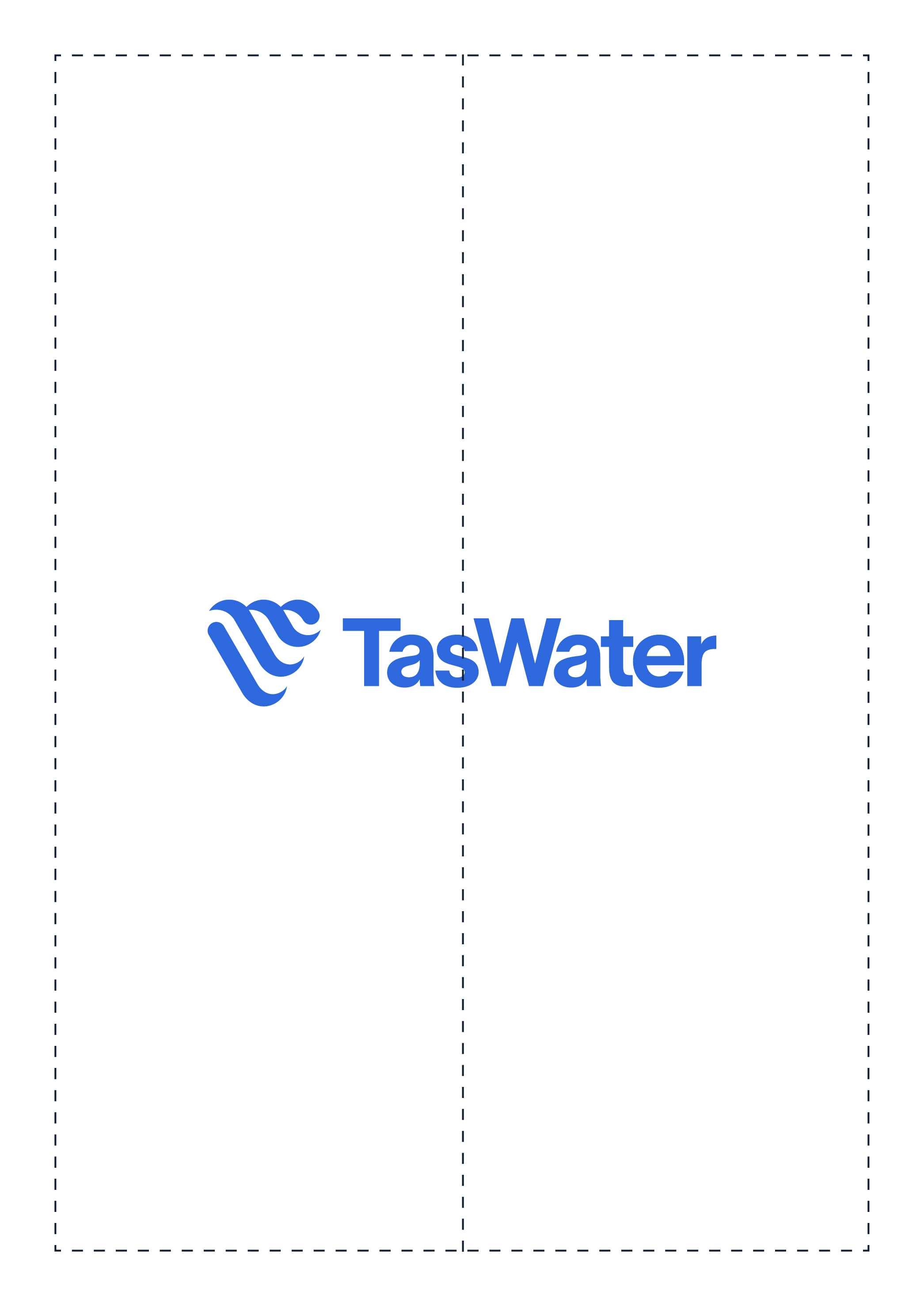 TasWater Style Guide - brand identity, guideline and assets.