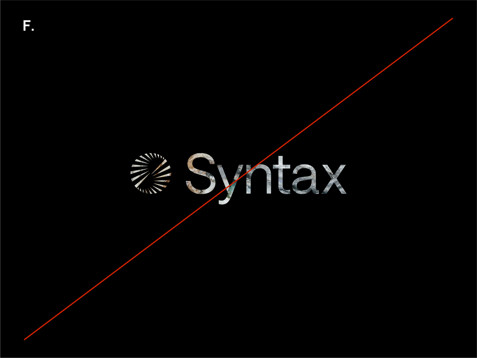 Syntax - brand identity, guideline and assets.