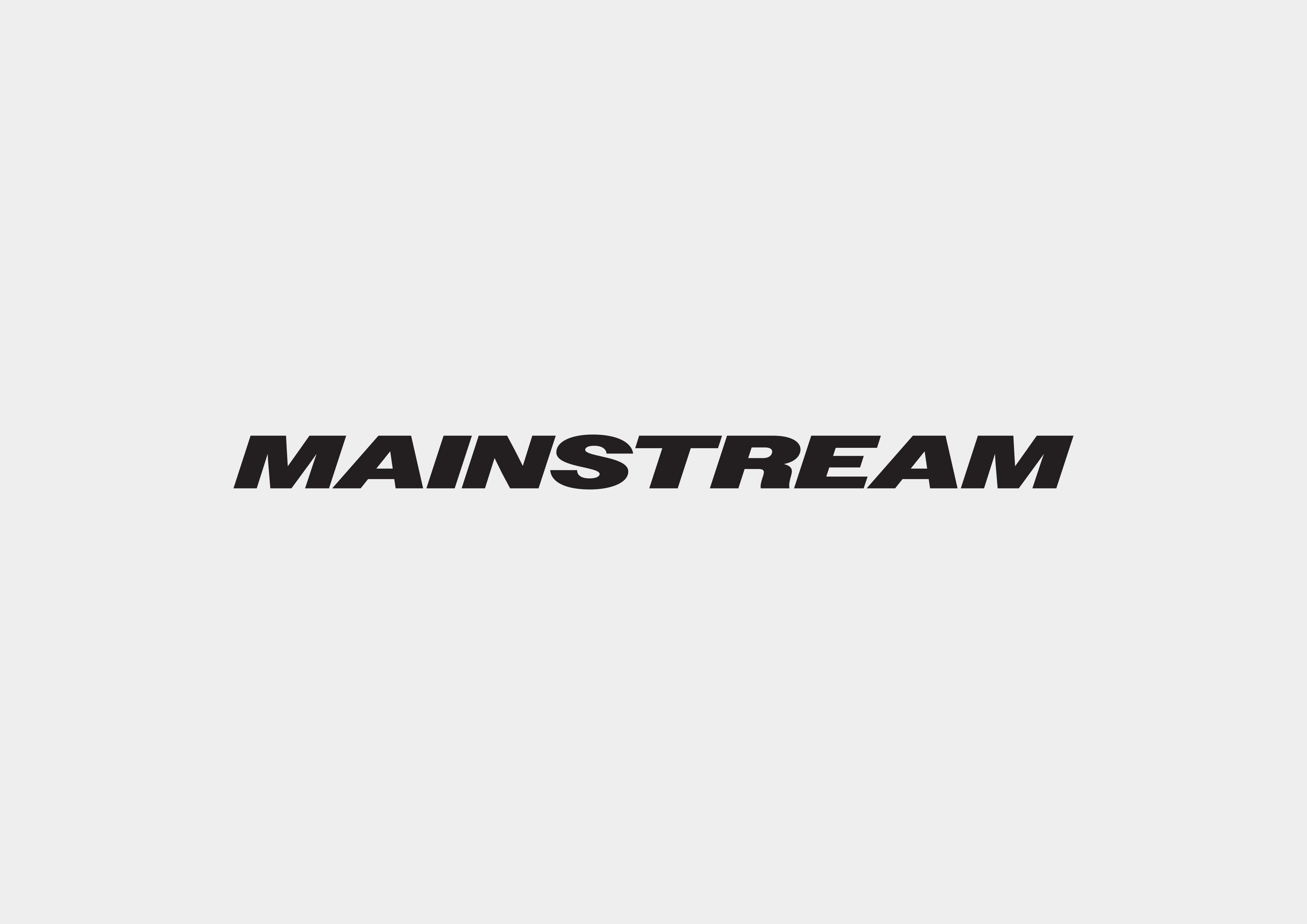 Mainstream - brand identity, guideline and assets.