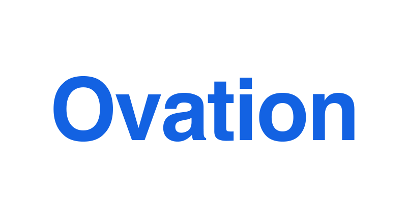 Ovation - brand identity, guideline and assets.