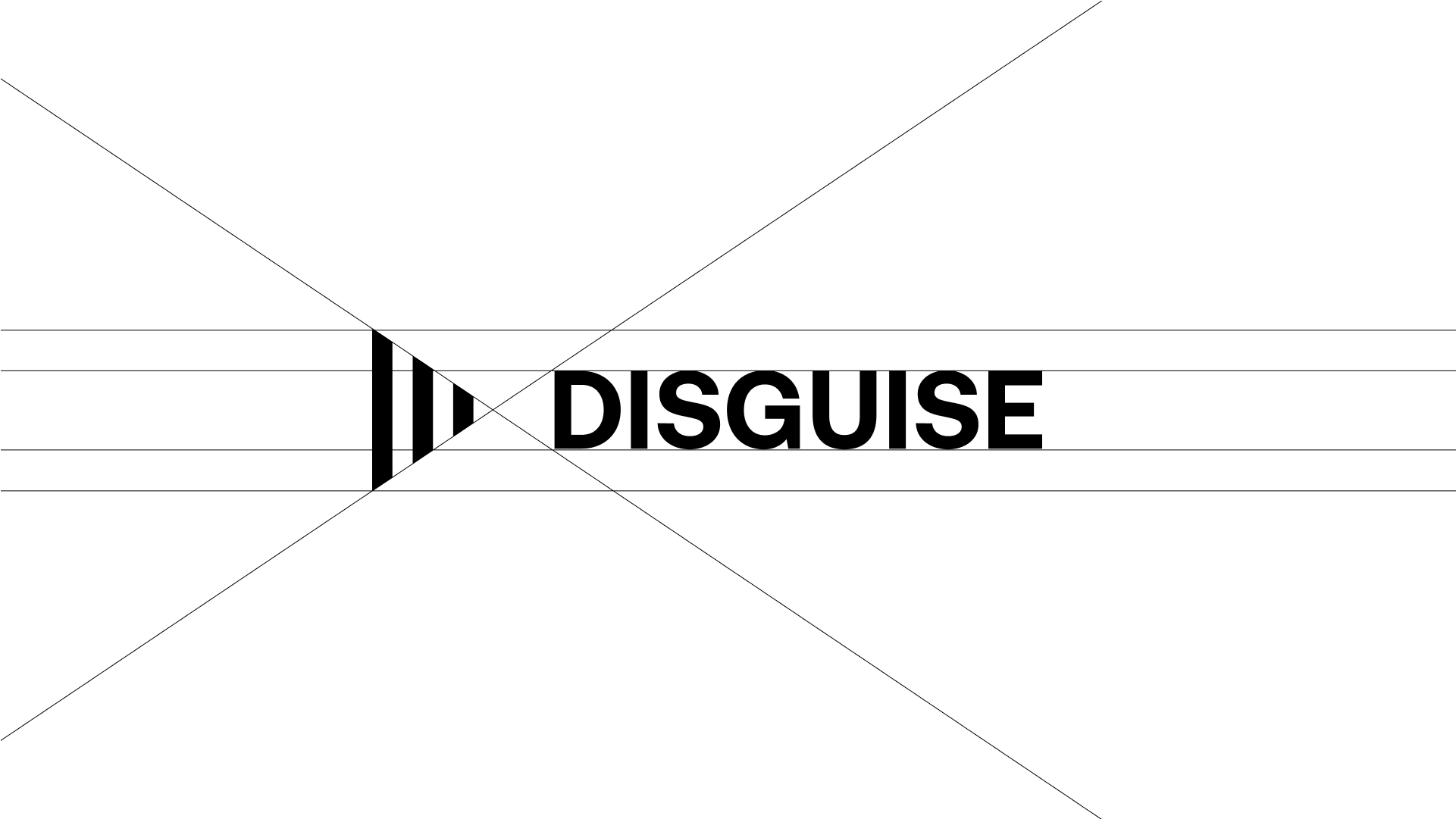 Disguise - brand identity, guideline and assets.