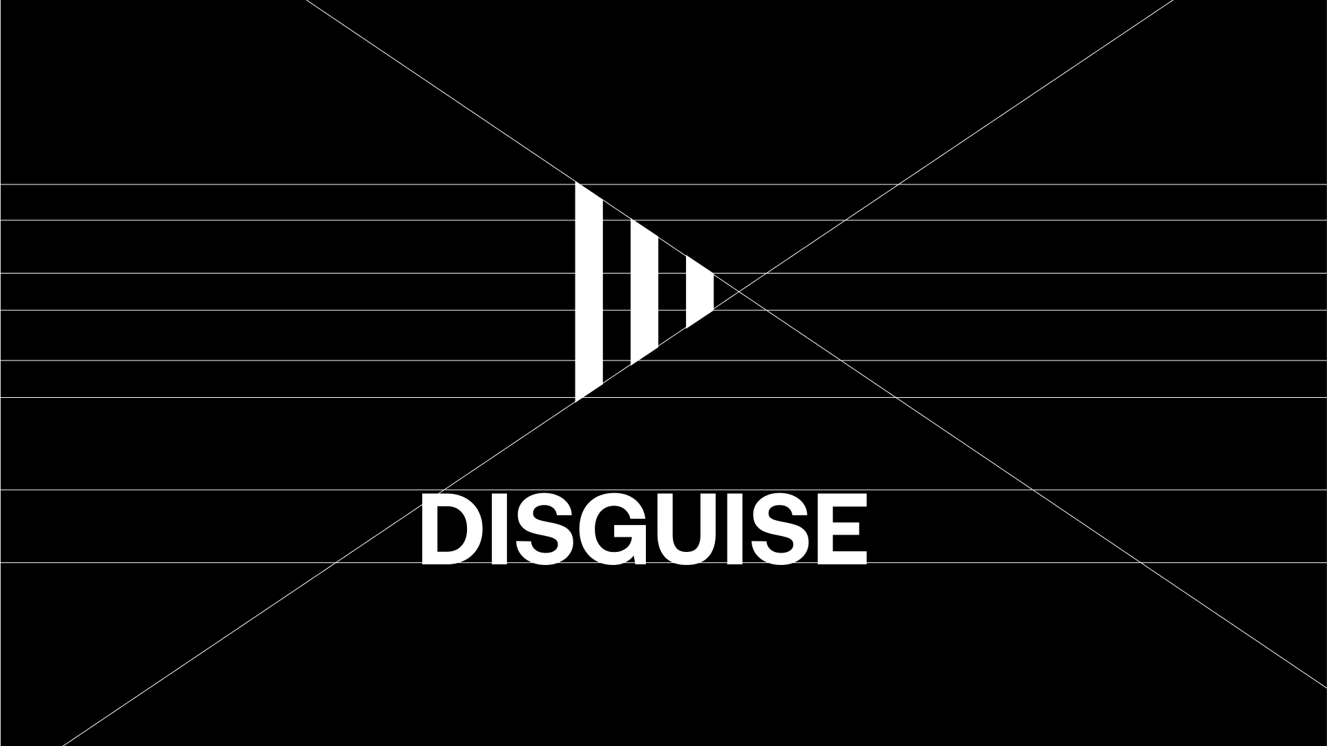Disguise - brand identity, guideline and assets.