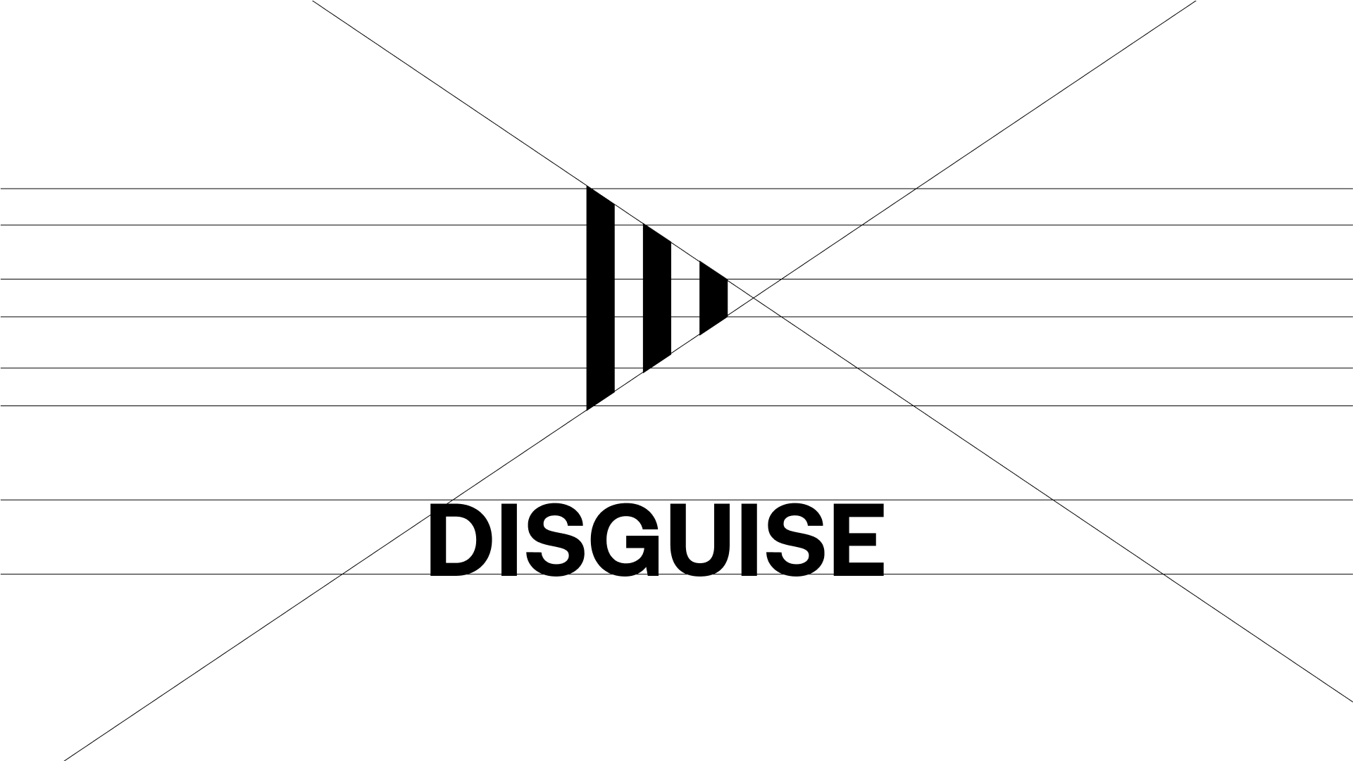 Disguise - brand identity, guideline and assets.
