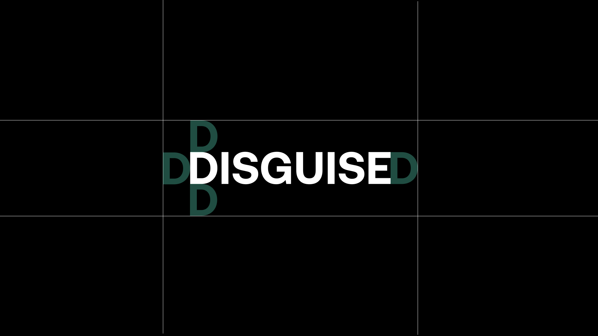 Disguise - brand identity, guideline and assets.