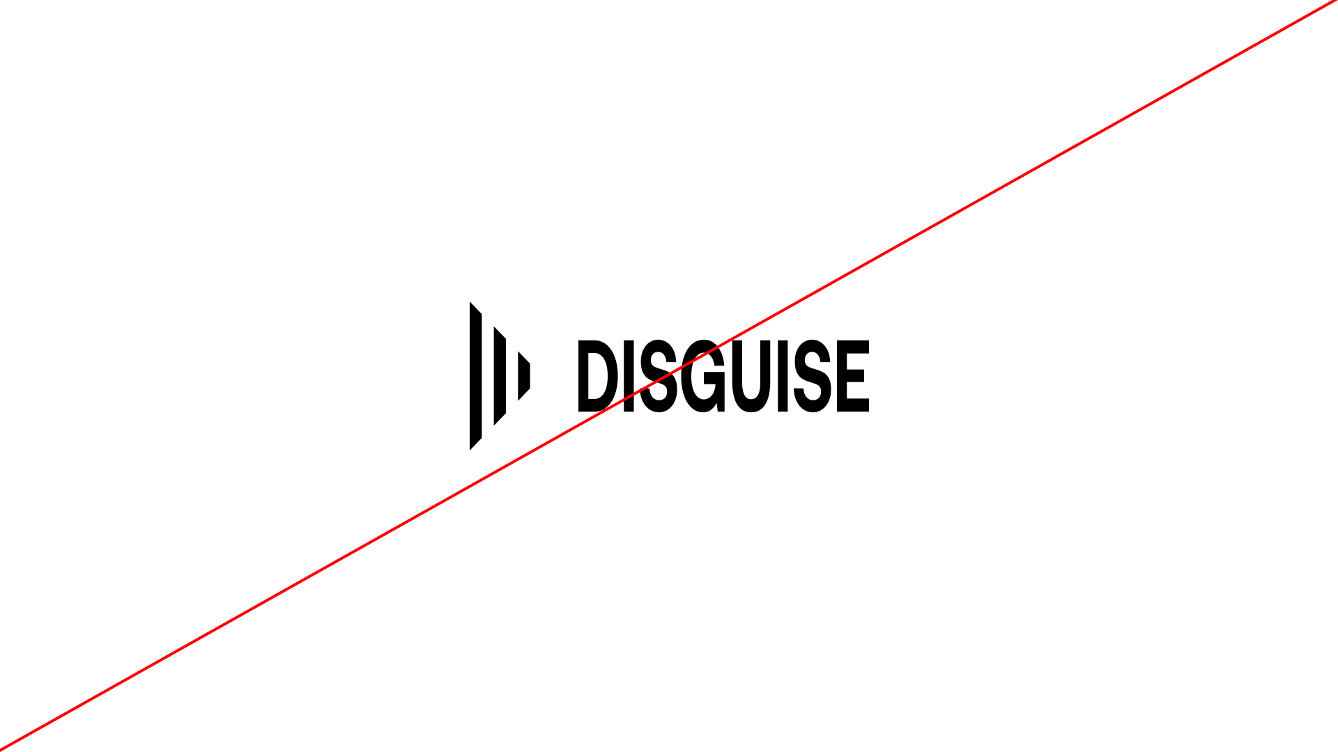 Disguise - brand identity, guideline and assets.