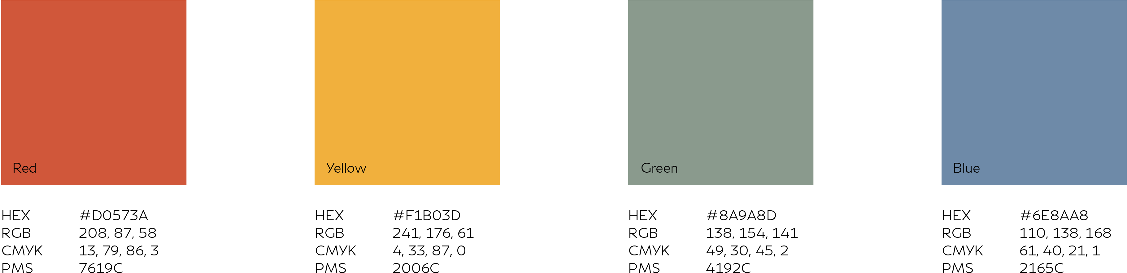 Merchandise Guideline - brand identity, guideline and assets.