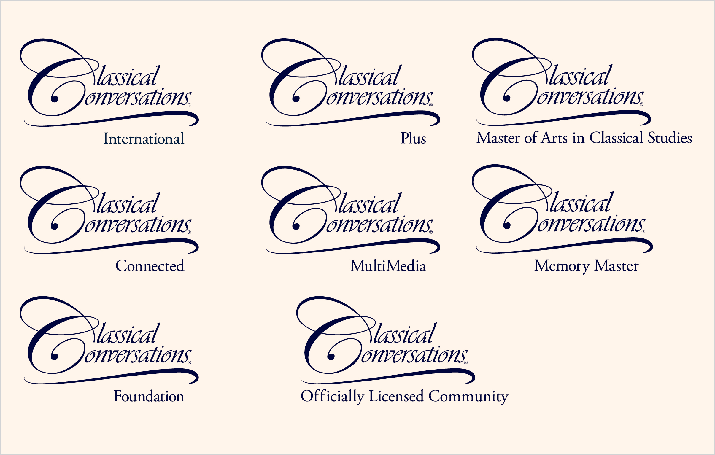 Classical Conversations - brand identity, guideline and assets.