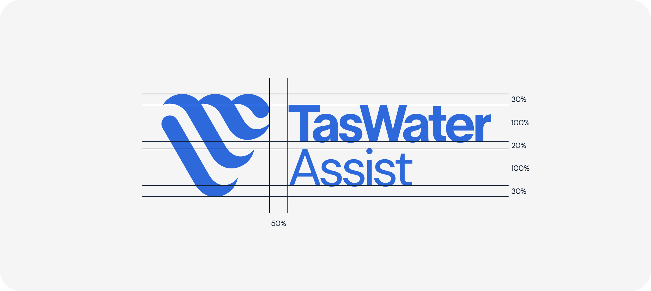 TasWater Style Guide - brand identity, guideline and assets.