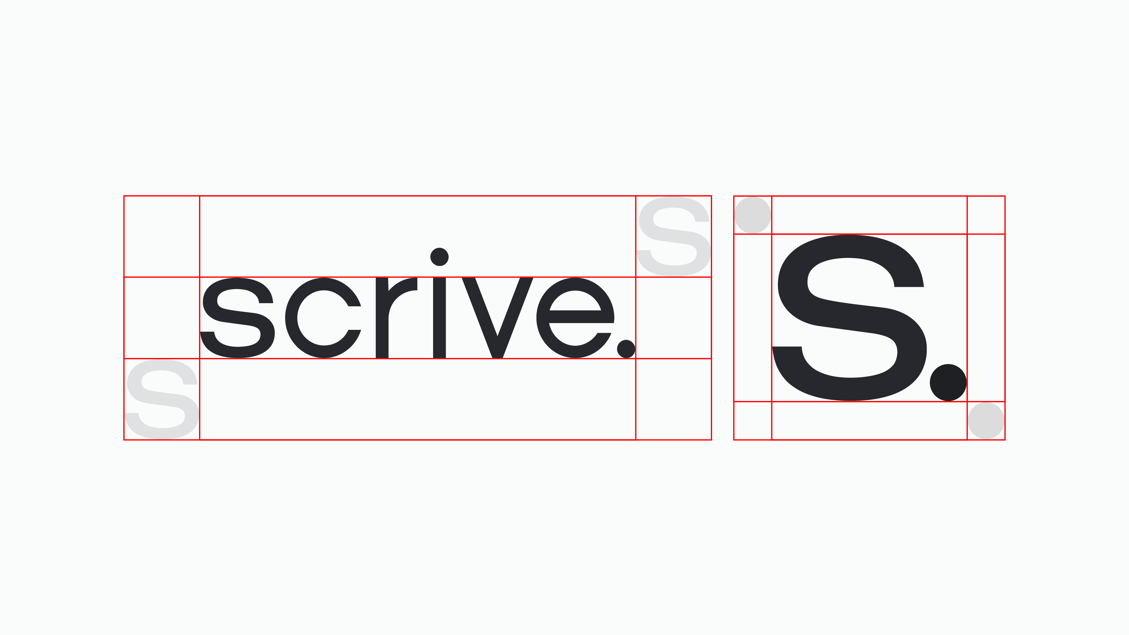 Scrive - brand identity, guideline and assets.