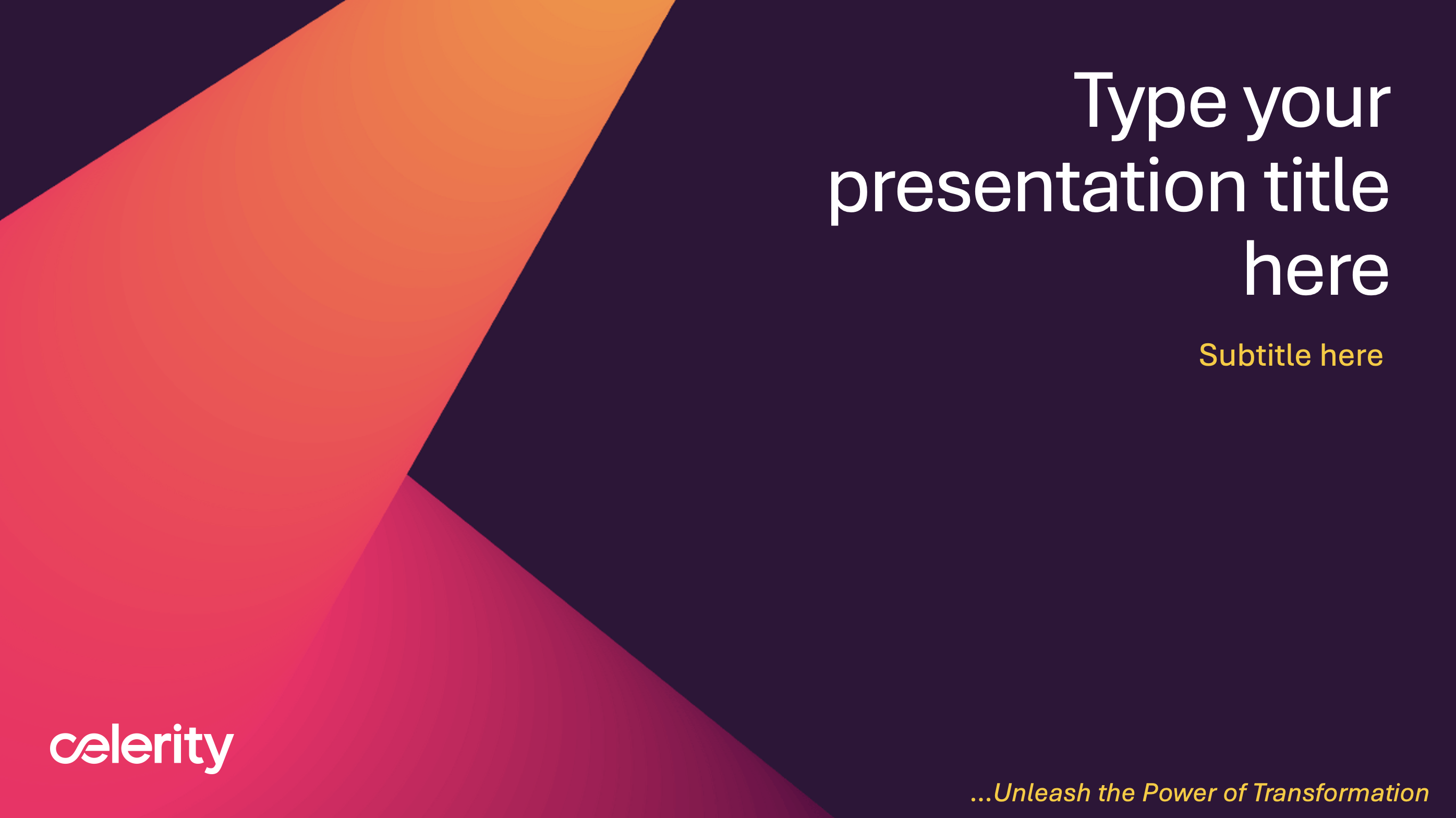 Celerity Brand - brand identity, guideline and assets.