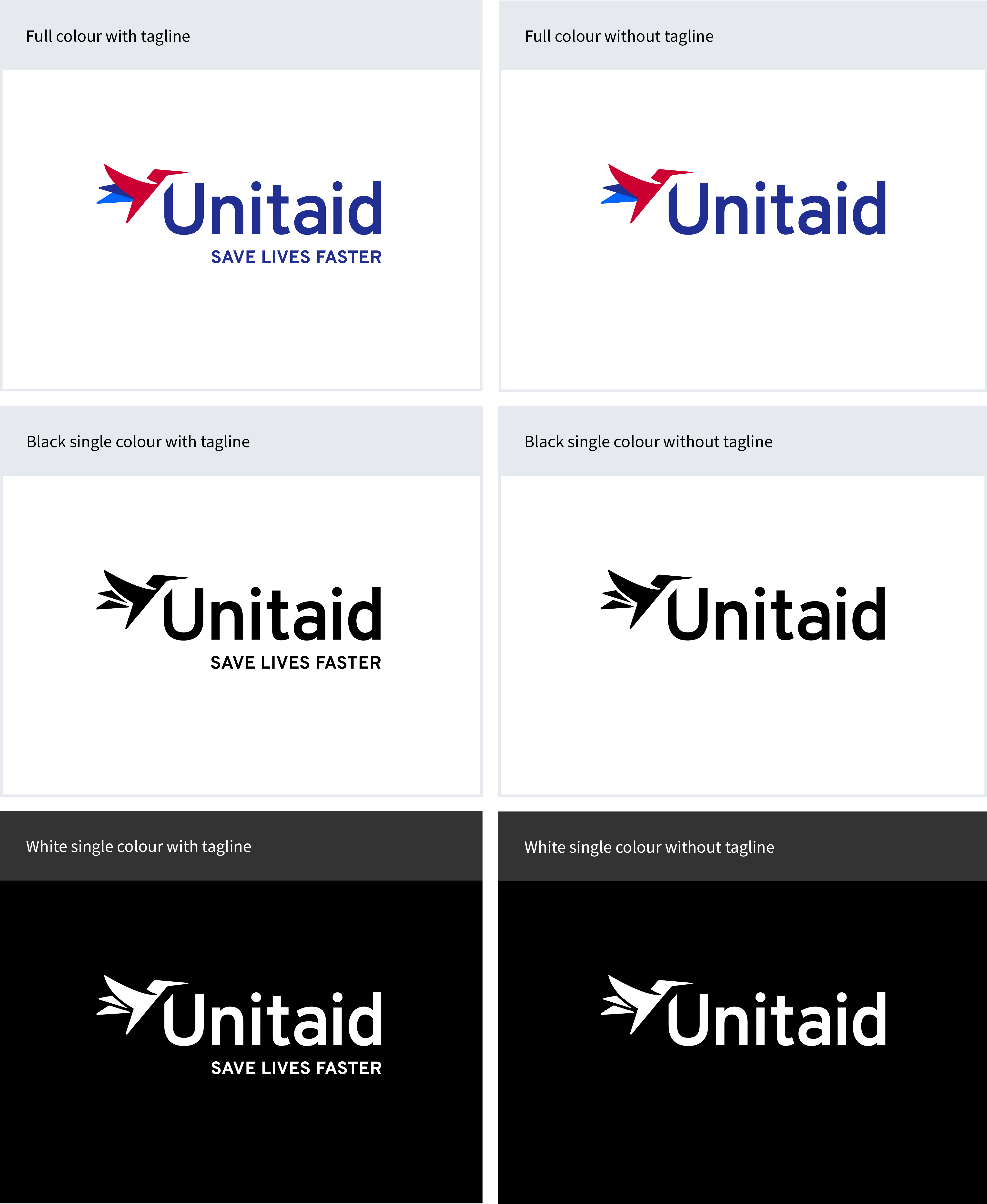 Unitaid - brand identity, guideline and assets.